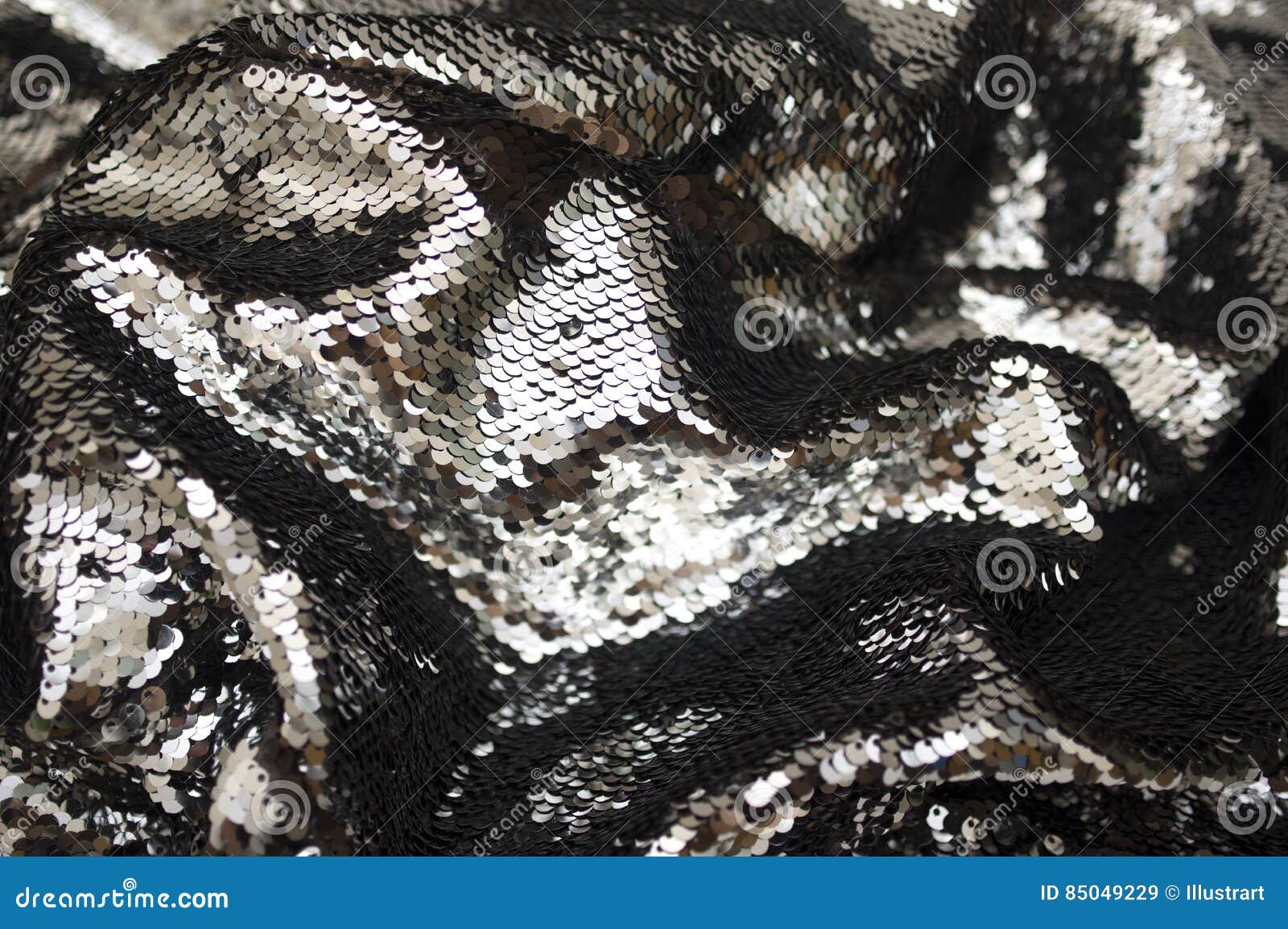 Sparkling Sequined Fabric Texture Stock Image - Image of sparkling ...