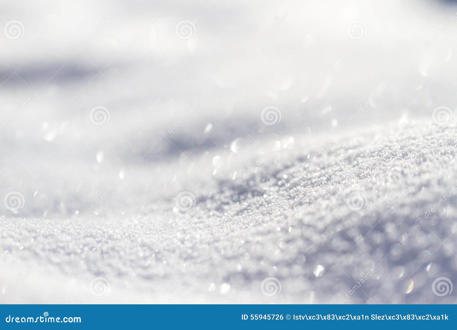Sparkling snow stock photo. Image of season, frozen, effect - 55945726