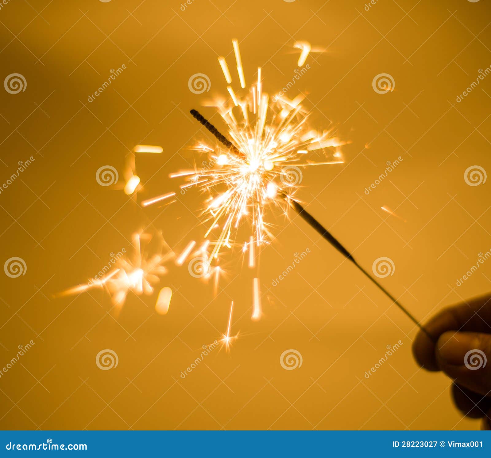 Sparkling stick stock image. Image of bomb, magic, closeup - 28223027