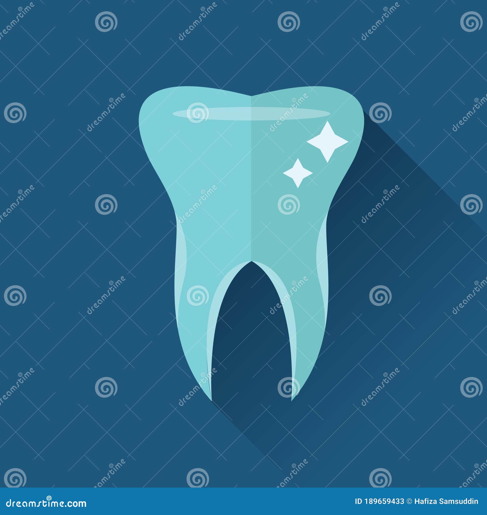Sparkling Tooth Molar Cartoon Character Holding A Toothbrush With A ...
