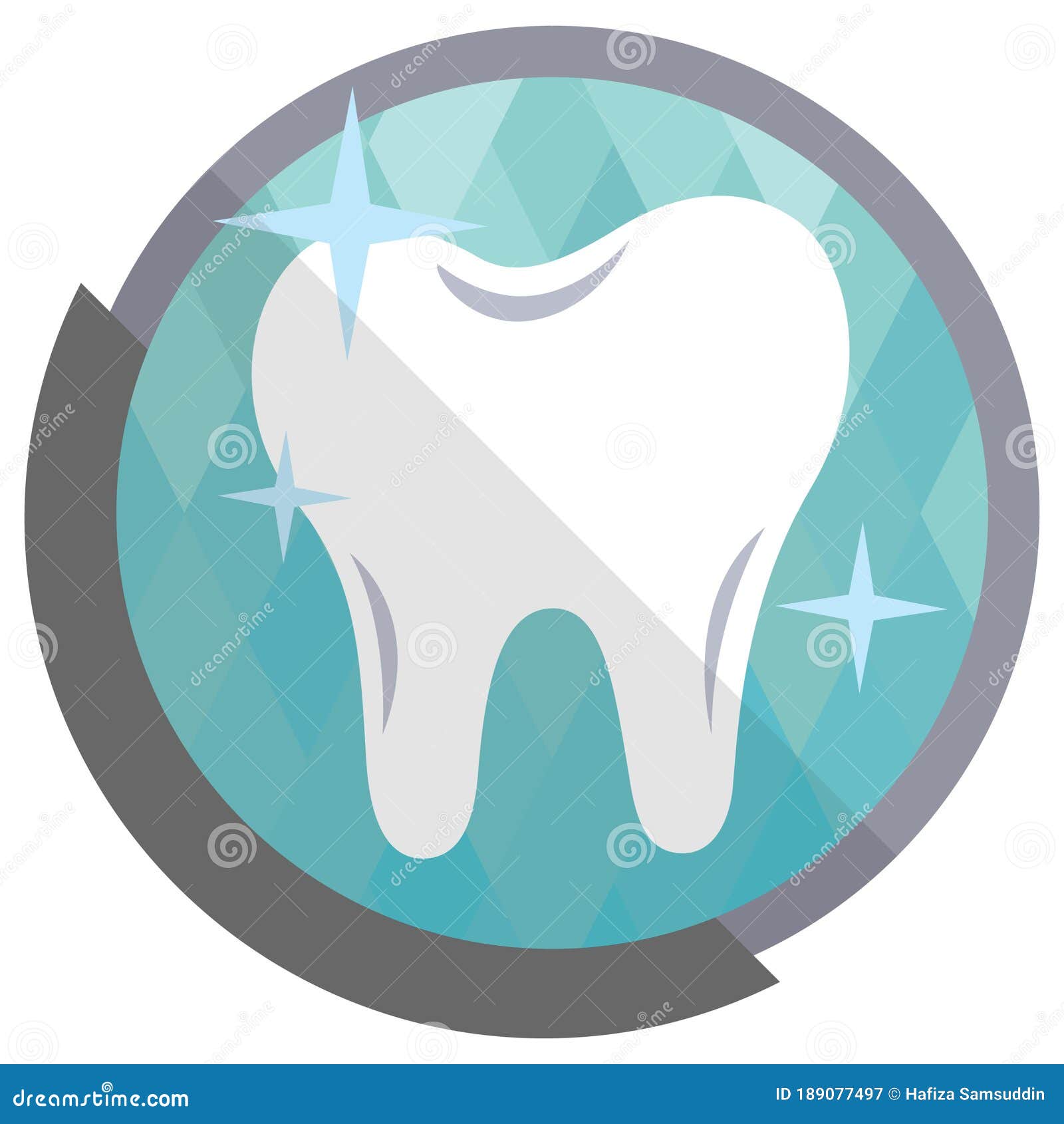 Sparkling Tooth Molar Cartoon Character Holding A Toothbrush With A ...