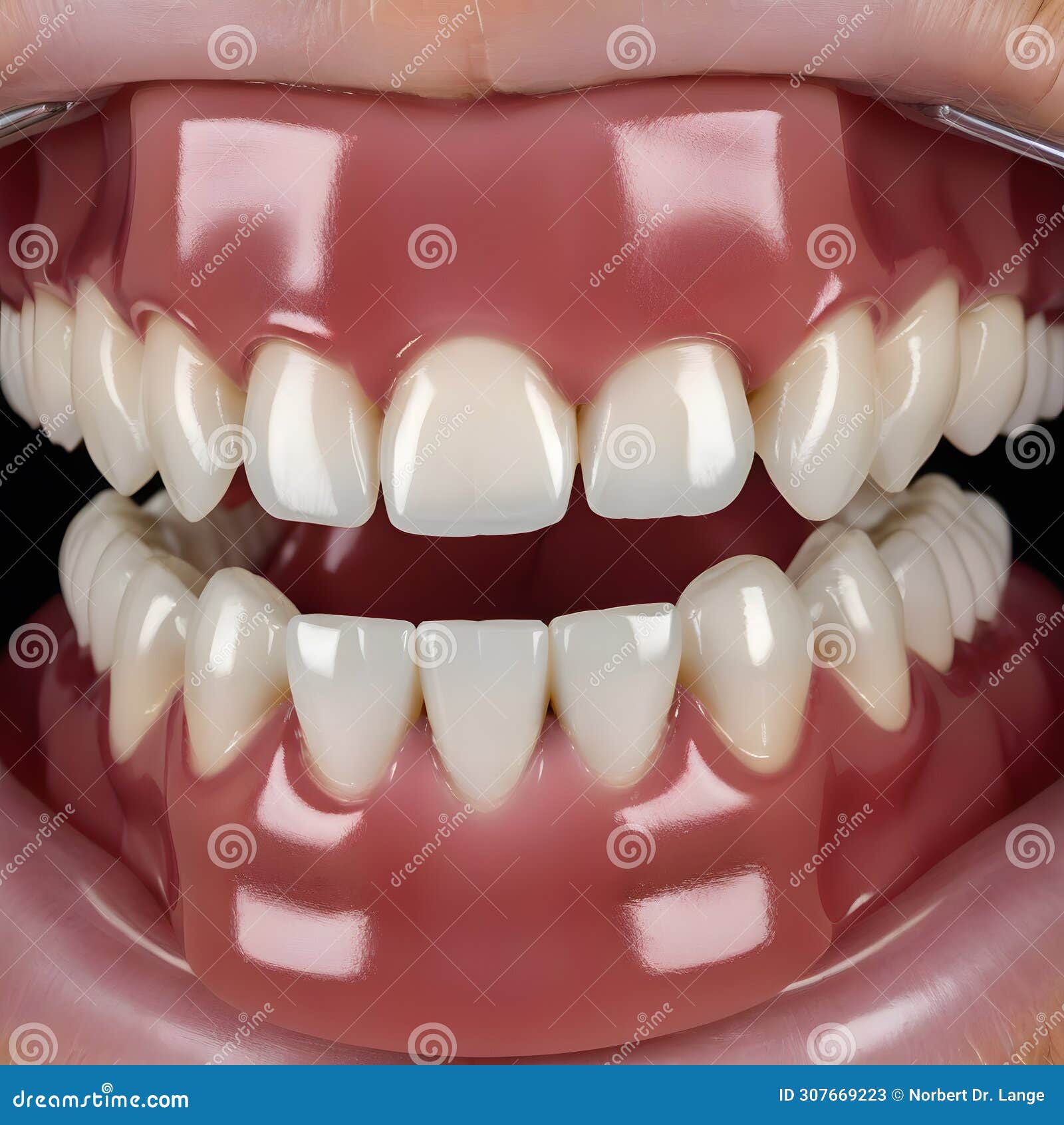 Sparkling White Teeth, Ai-generatet Stock Image - Image of dental ...
