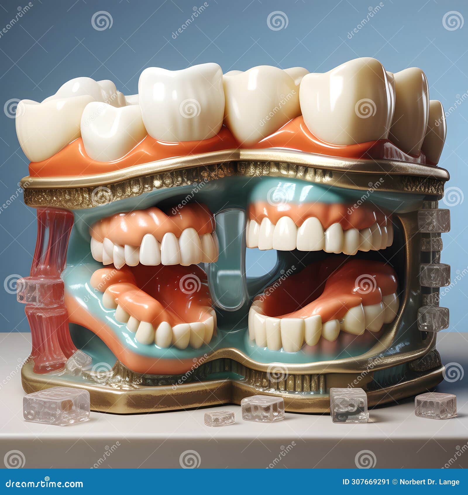 Sparkling White Teeth, Ai-generatet Stock Image - Image of dental ...