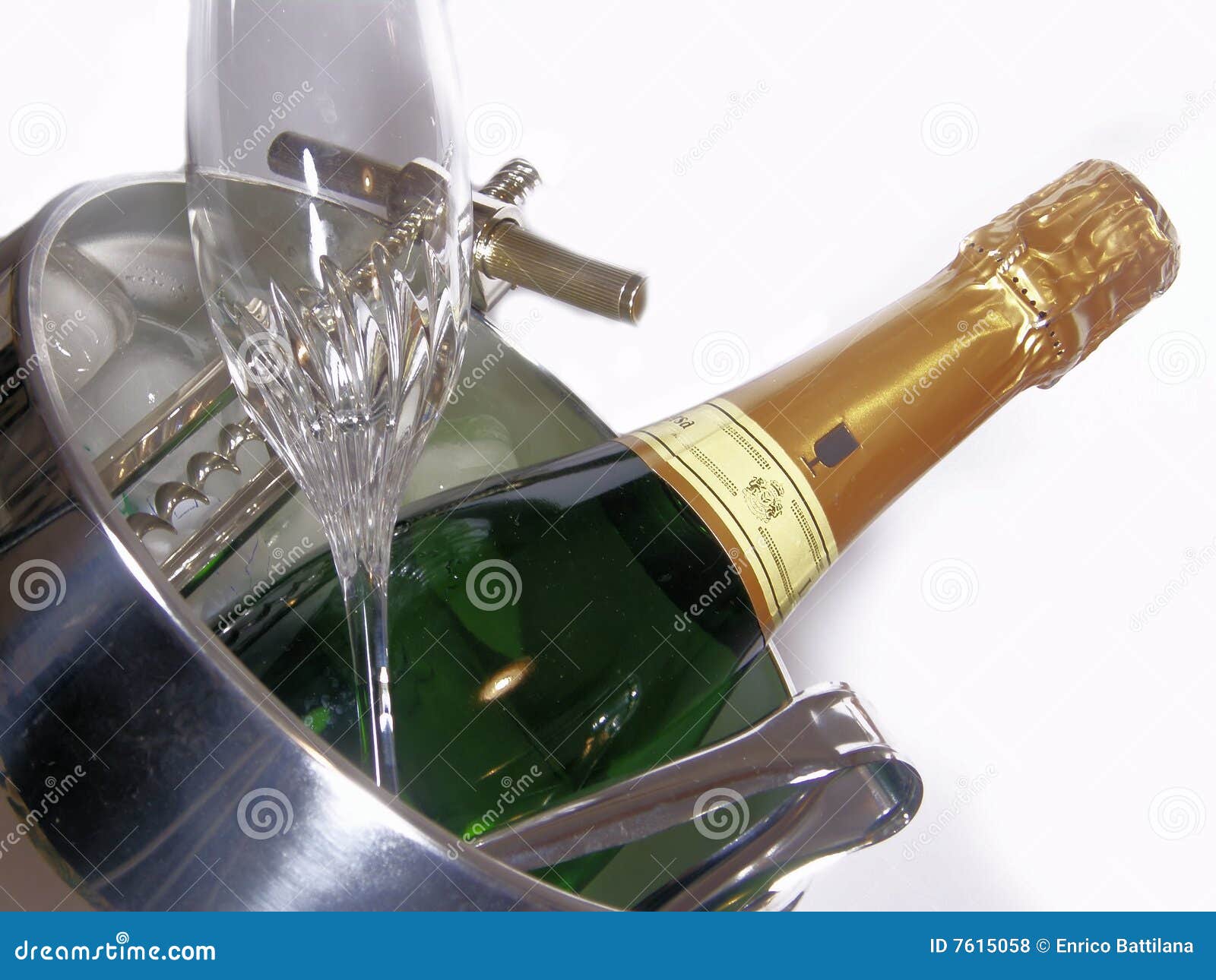 Sparkling wine stock photo. Image of drinking, white, champagne - 7615058
