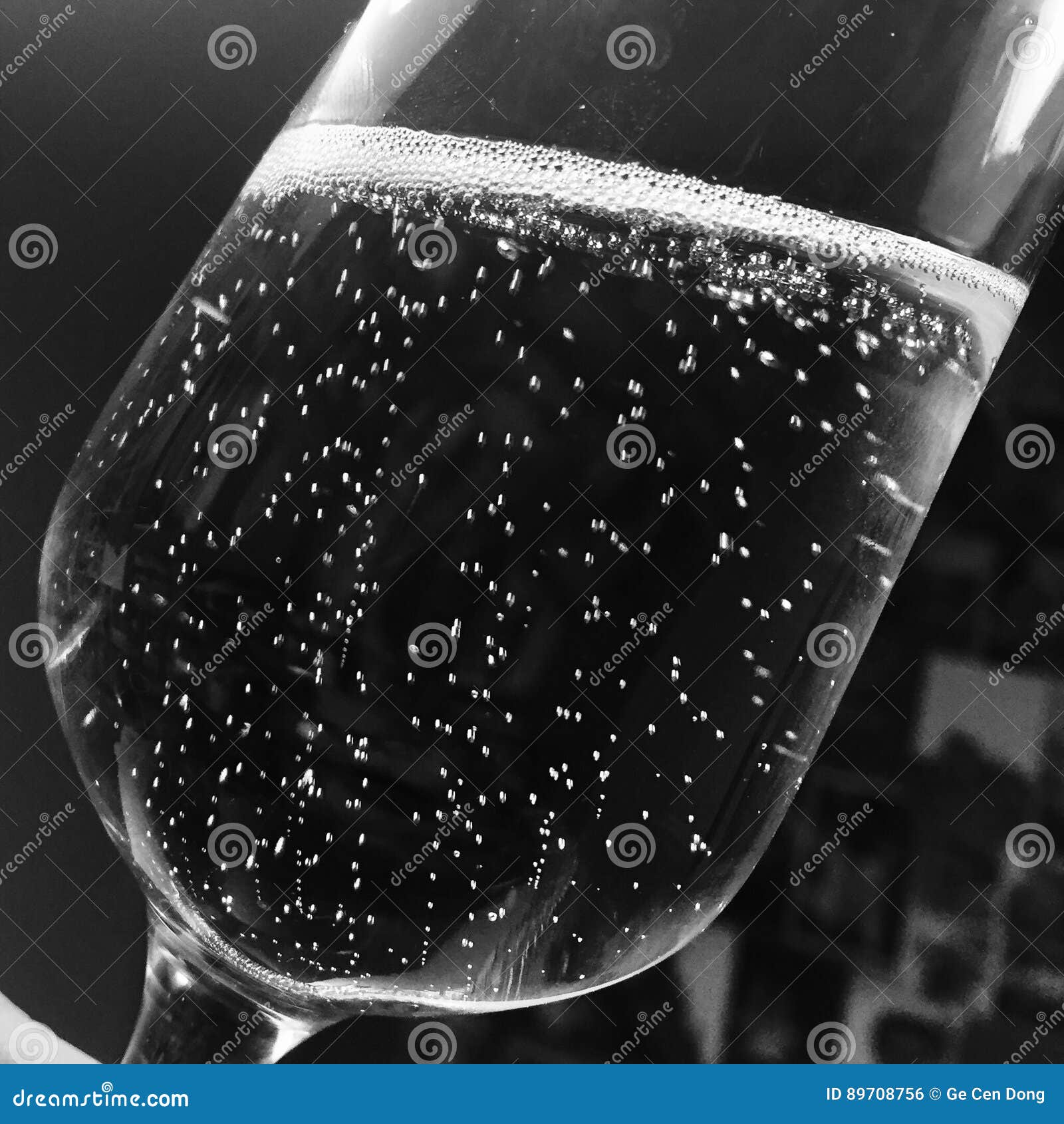 Sparkling Wine in Glass Cup Stock Photo - Image of glass, wine: 89708756