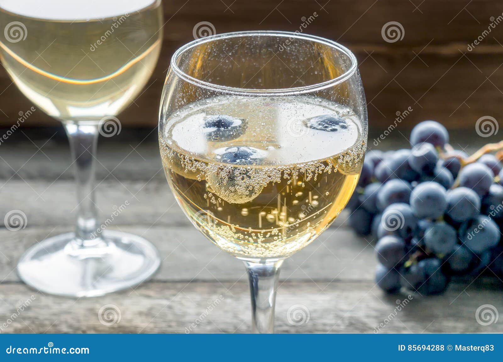 Sparkling wine in glass stock photo. Image of france - 85694288