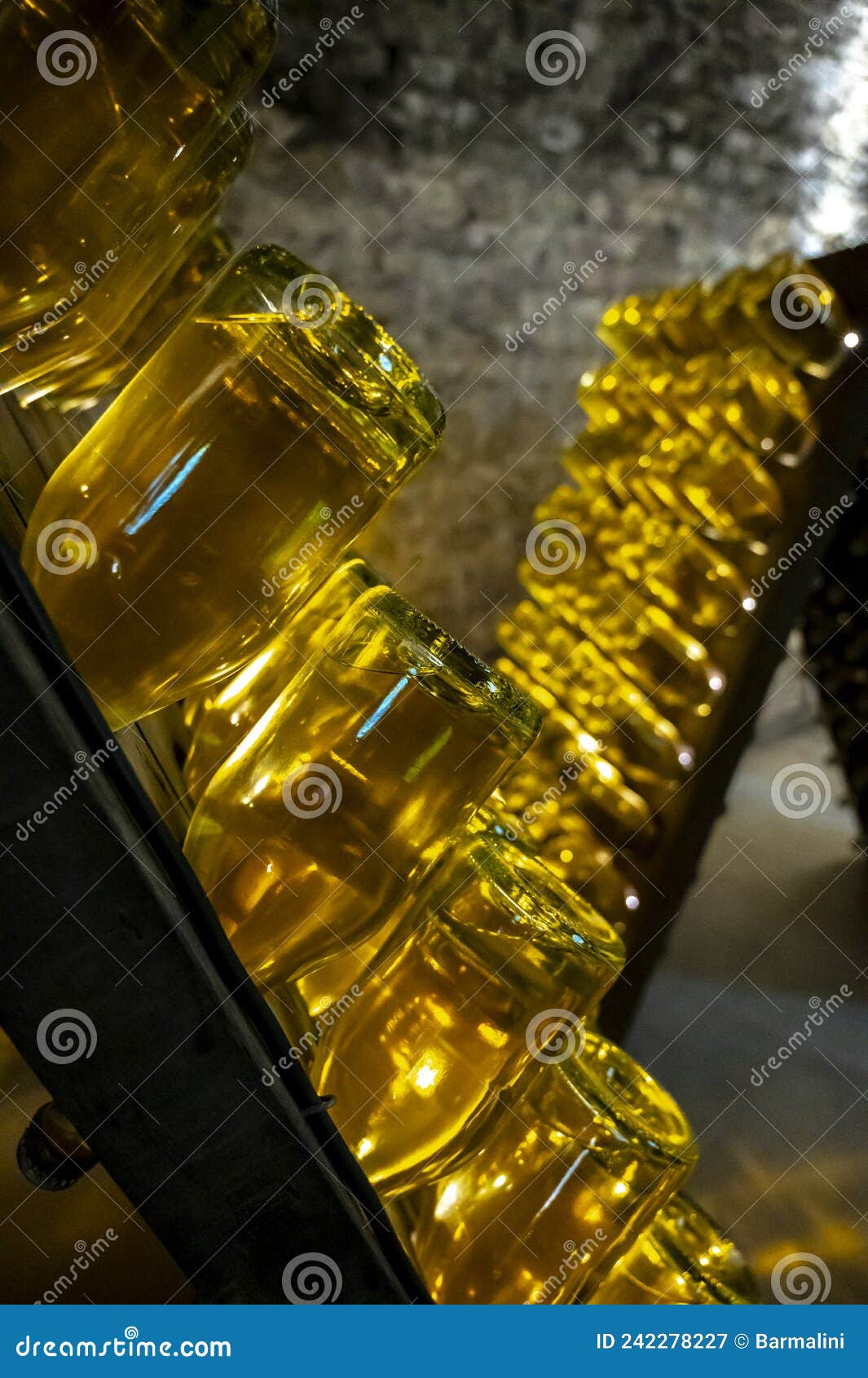 Sparkling Wine Production by Traditional Method in Underground Cellars ...