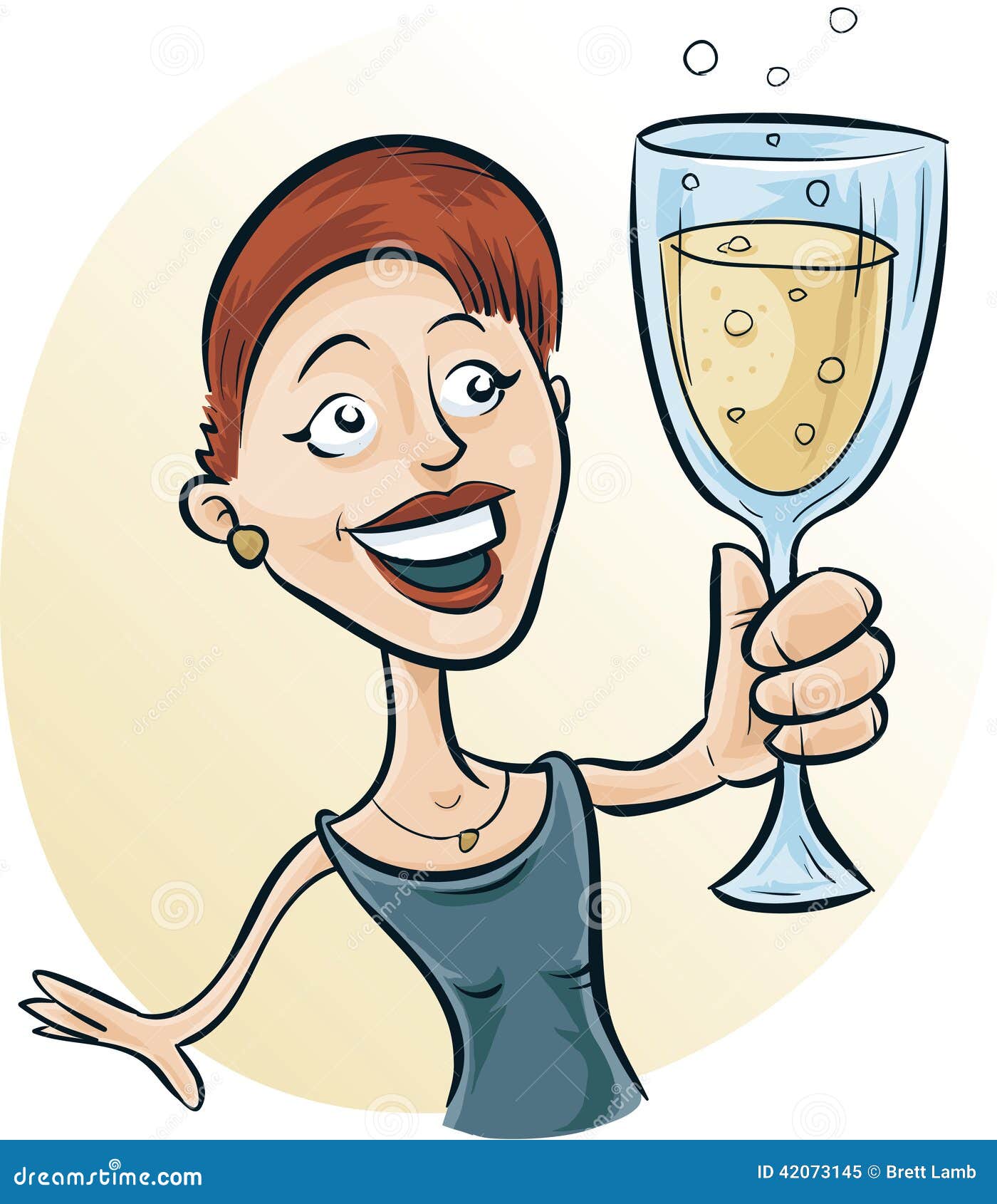 Sparkling Woman stock illustration. Illustration of cartoon - 42073145 Sparkling Woman stock illustration. Illustration of cartoon - 42073145