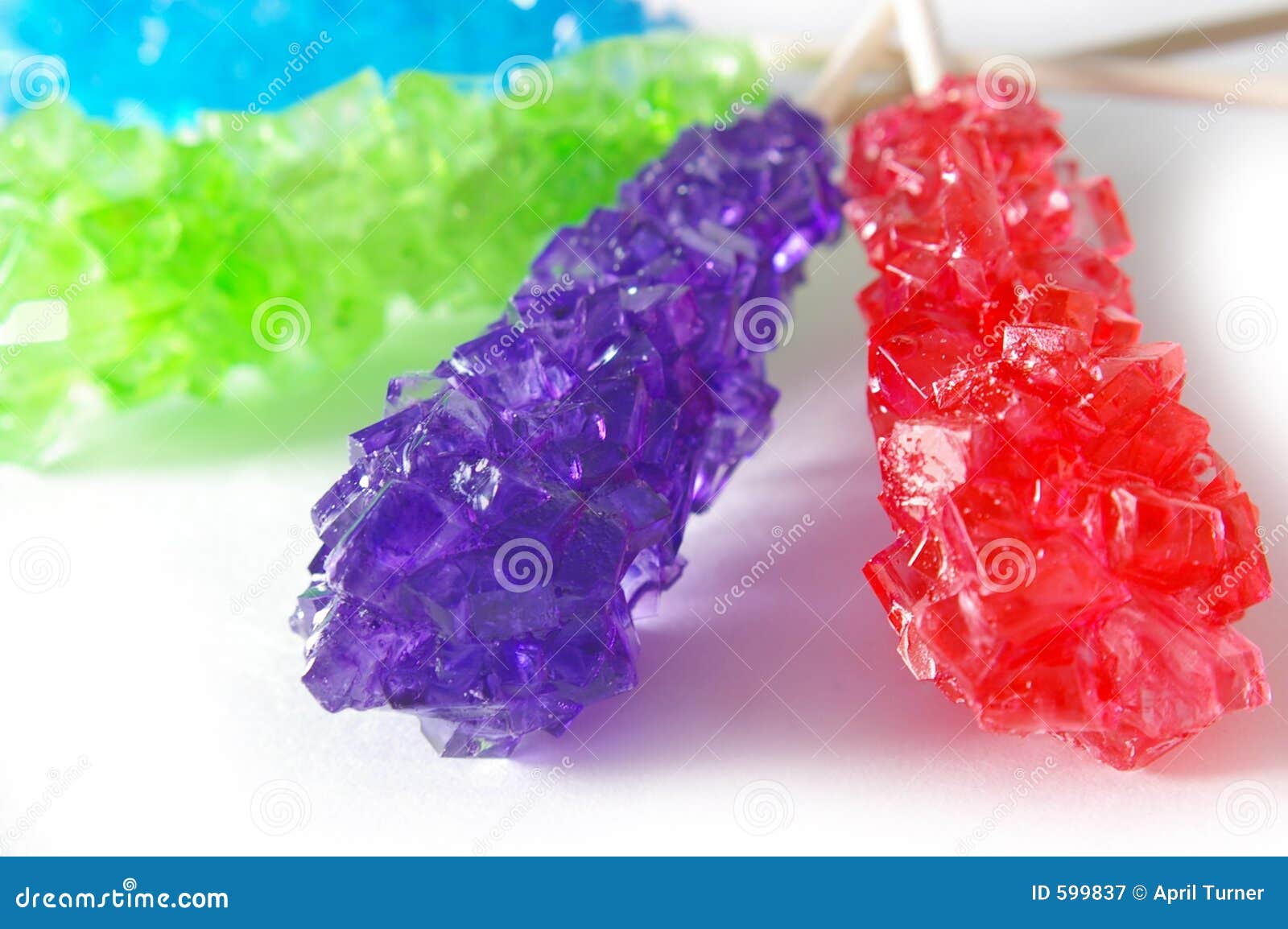 Sparkly Candy stock image. Image of fruity, cubes, stick - 599837