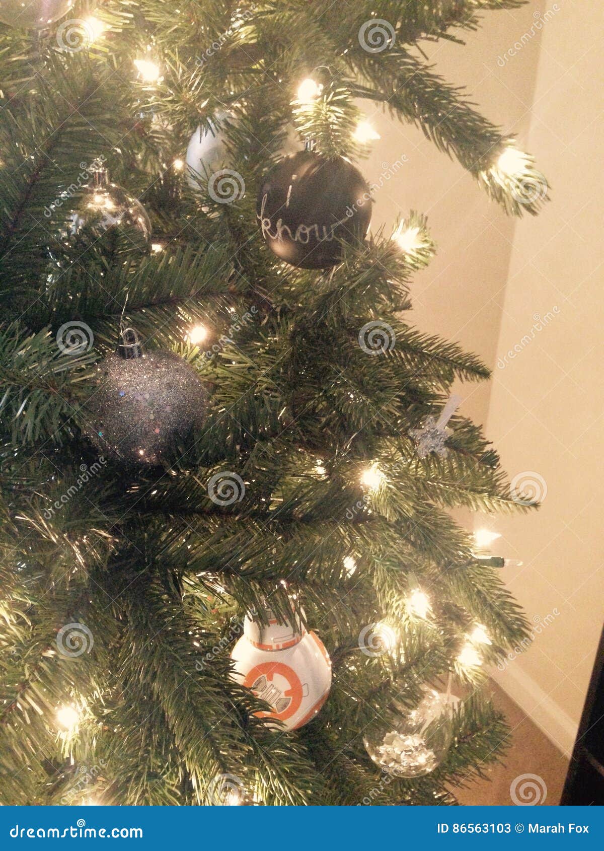 Sparkly Christmas stock image. Image of spruce, holiday - 86563103