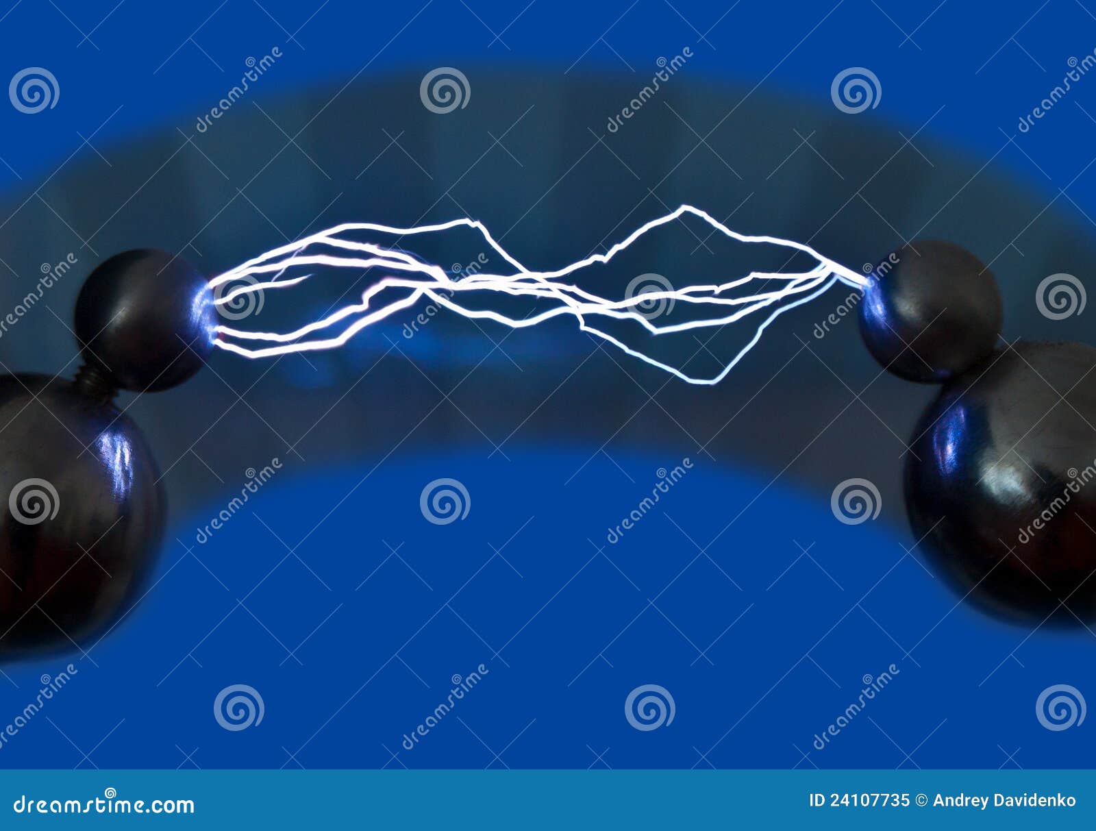 Old Electrostatic Machine, Wimshurst Generator And Glass Pyramid On ...