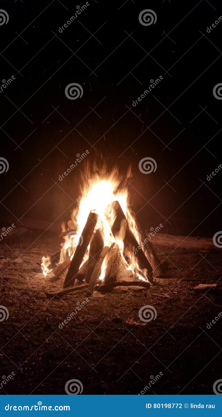 Sparks from a campfire stock photo. Image of cumberland - 80198772