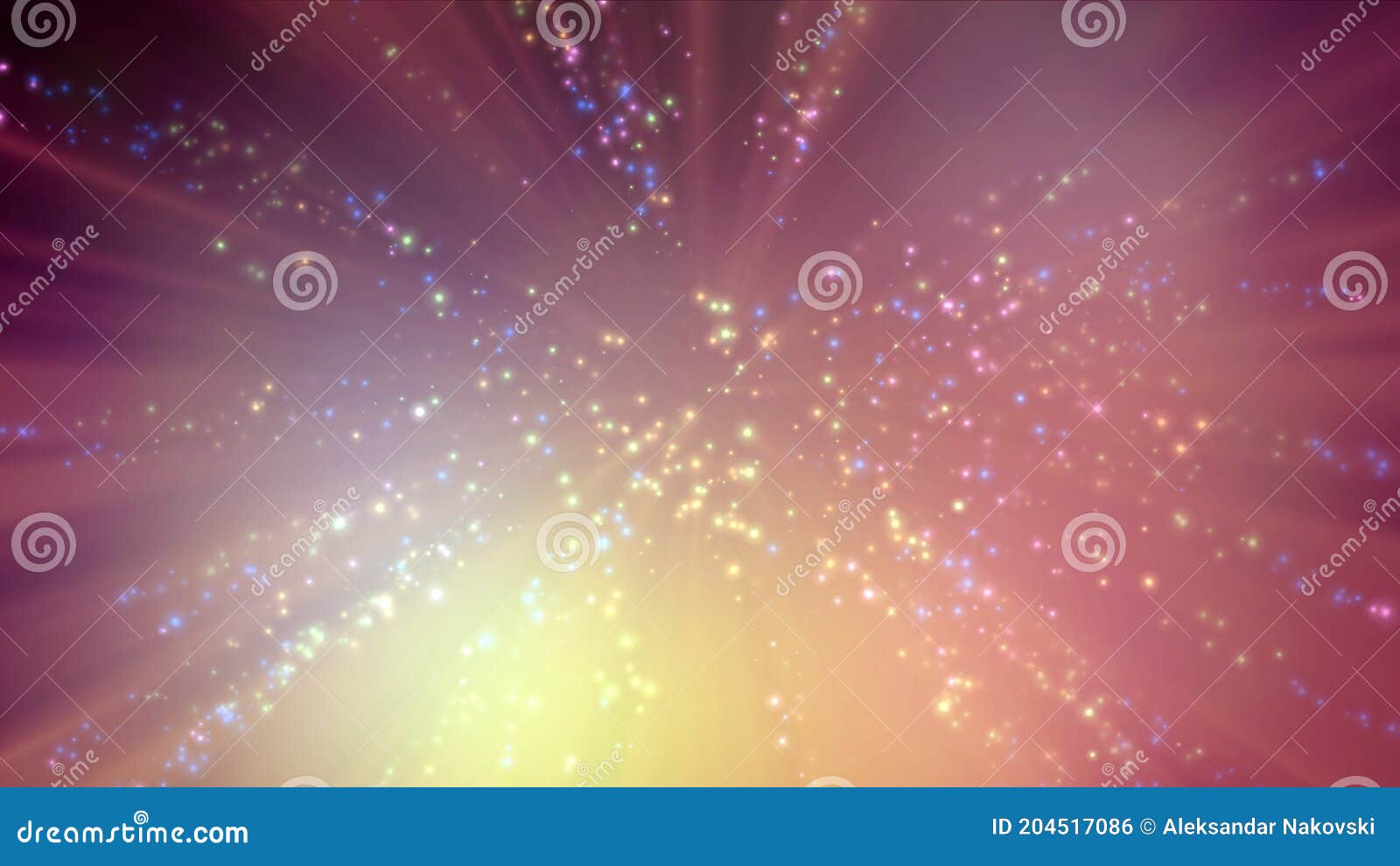 Sparks Color Explosion Abstract Texture Stock Illustration ...