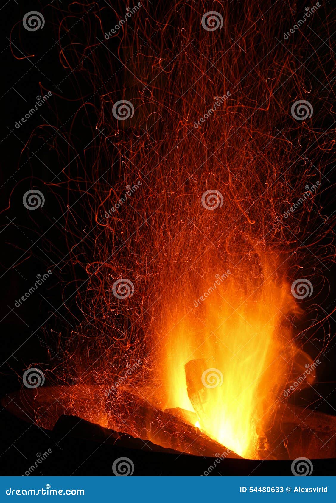 Sparks and Embers stock image. Image of black, dangerous - 54480633