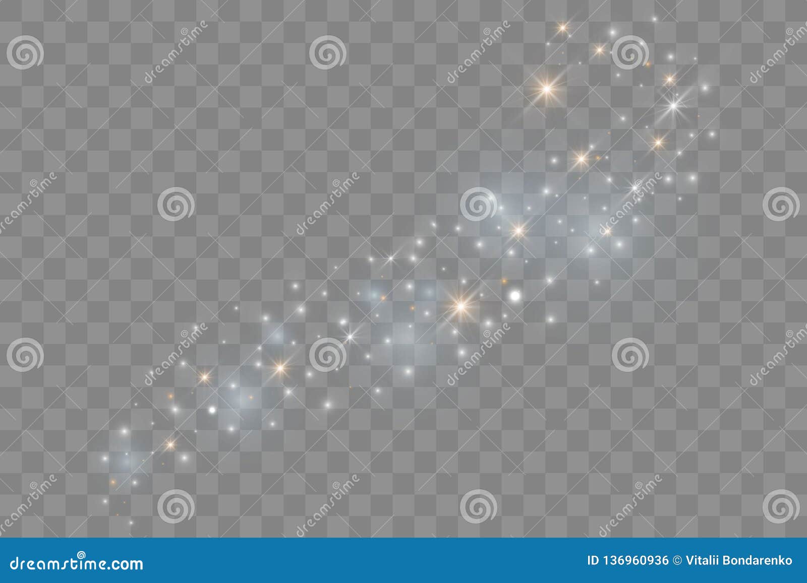 Sparkling Magic Dust Particles. Stock Vector - Illustration of bright ...