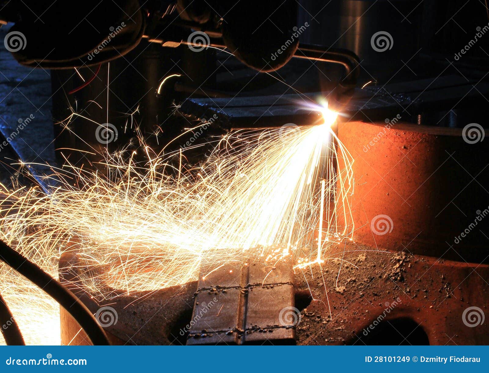 Sparks from are Sharp Metal Stock Image - Image of bright, issues: 28101249