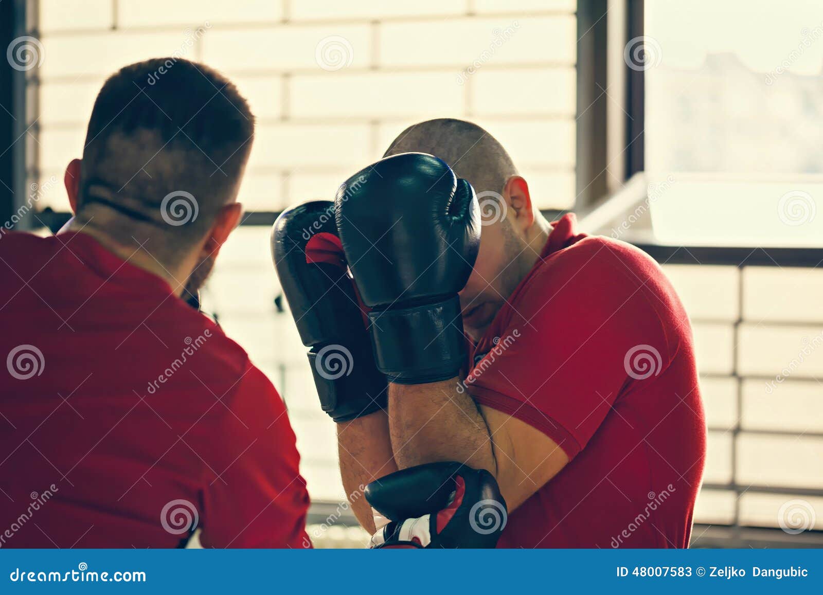 Sparring stock image. Image of exercise, masculinity - 48007583