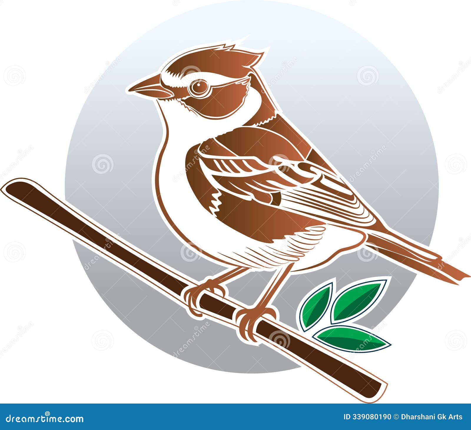 Sparrow Logo - Vector Style Art Royalty-Free Stock Image ...