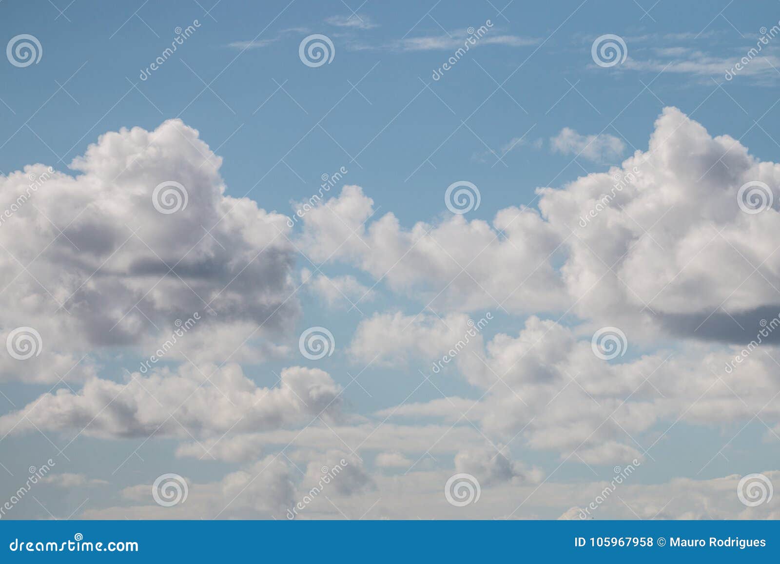 Sparse cloudy gray clouds stock photo. Image of view - 105967958