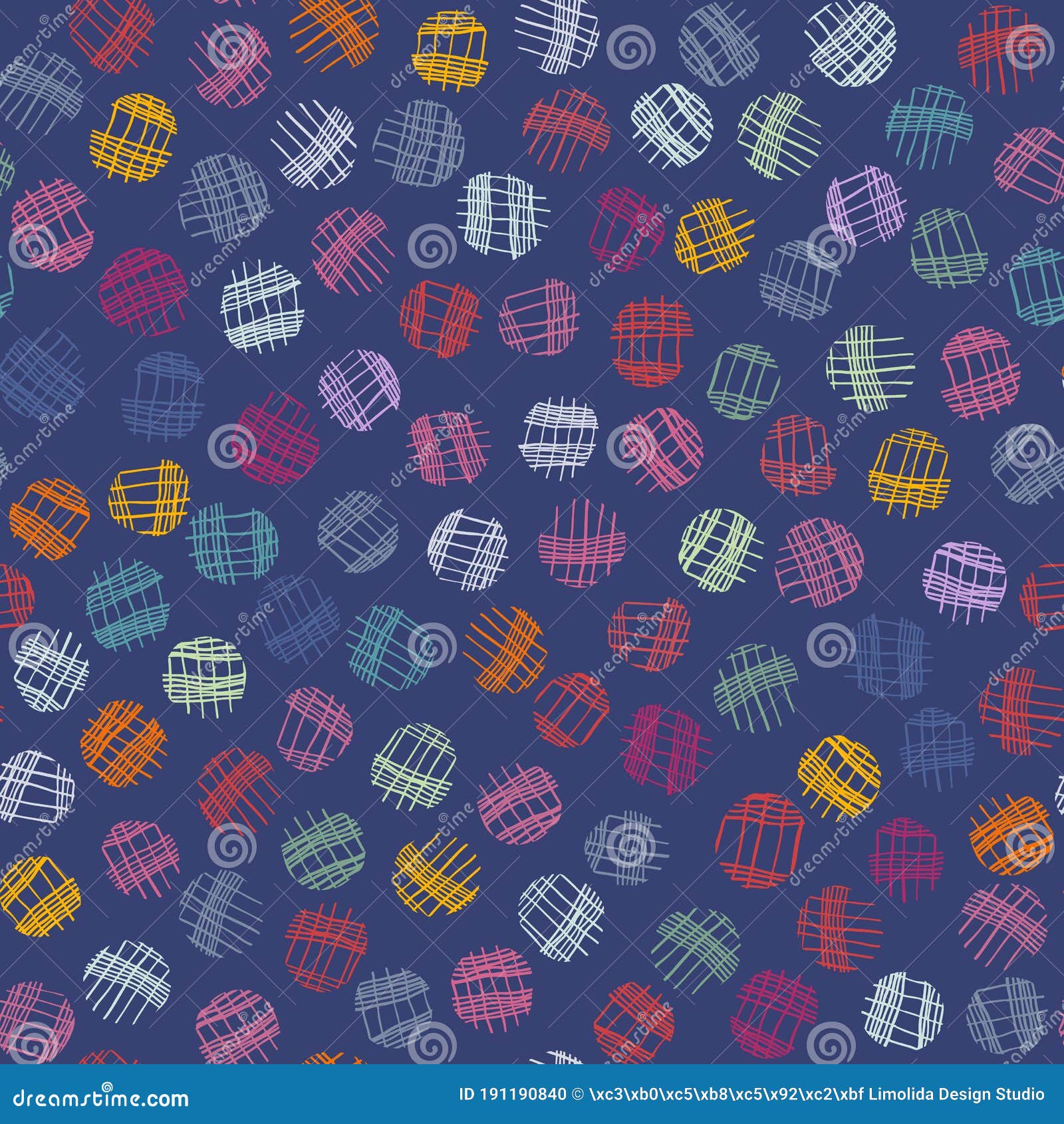 Sparse Confetti Dotty Paper Texture Seamless Background. Tiny Colored ...