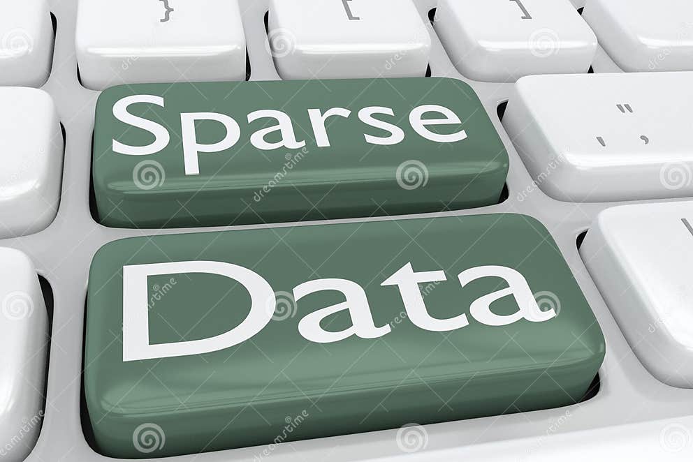 Sparse Data concept stock illustration. Illustration of innovation ...