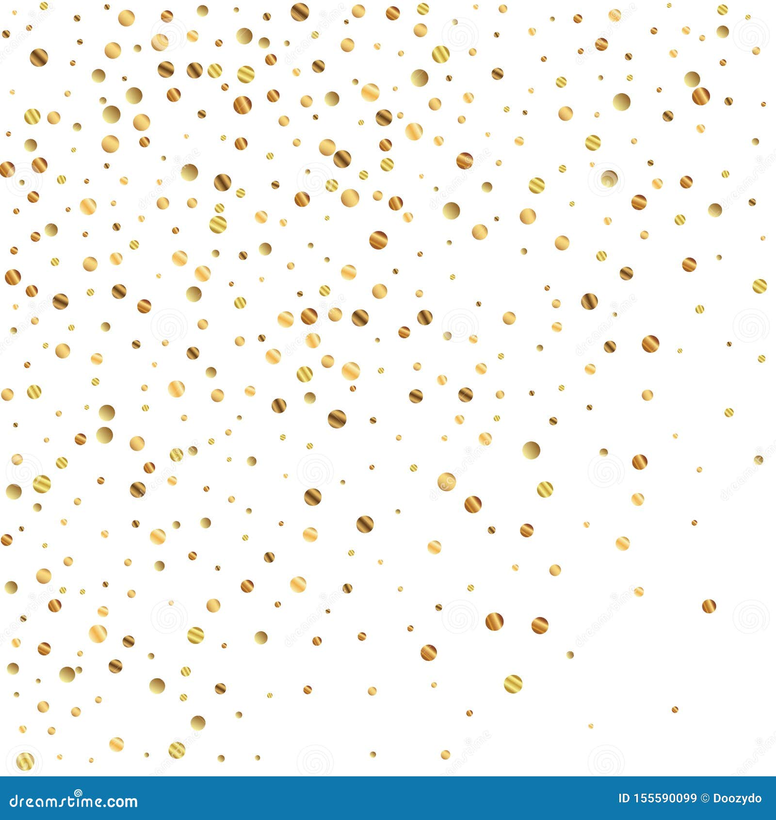 Sparse Gold Confetti Luxury Sparkling Confetti. Sc Stock Vector ...