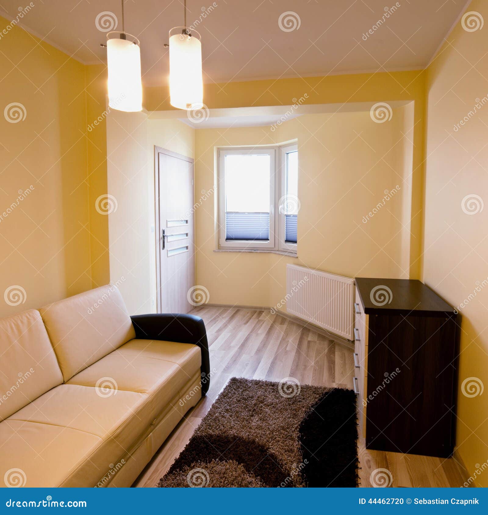 Sparse room interior stock photo. Image of home, house - 44462720
