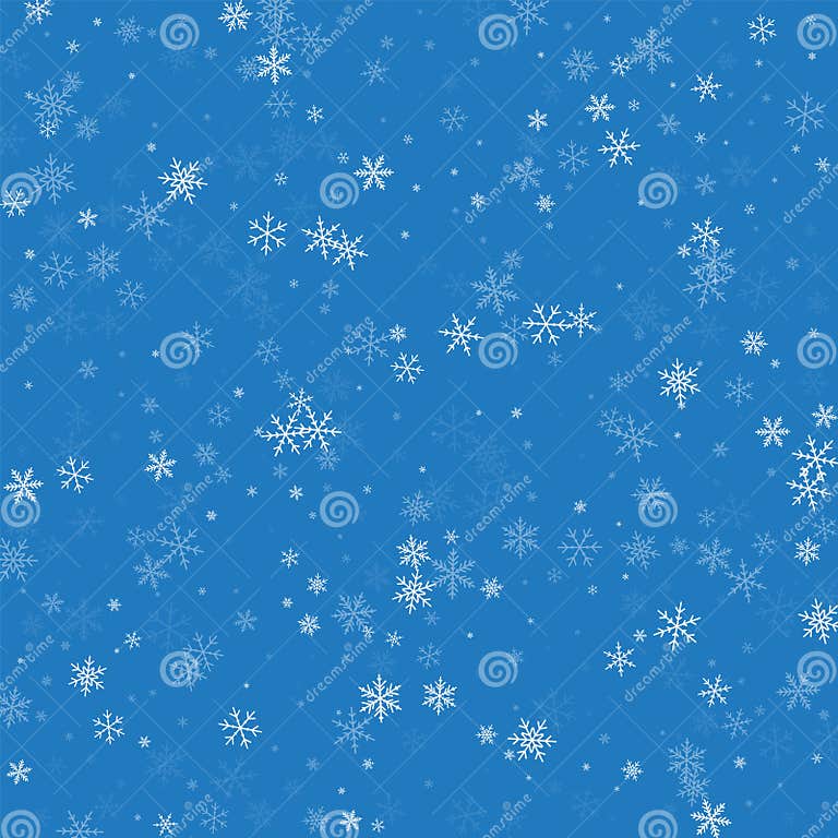 Sparse snowfall. stock vector. Illustration of artistic - 85906572