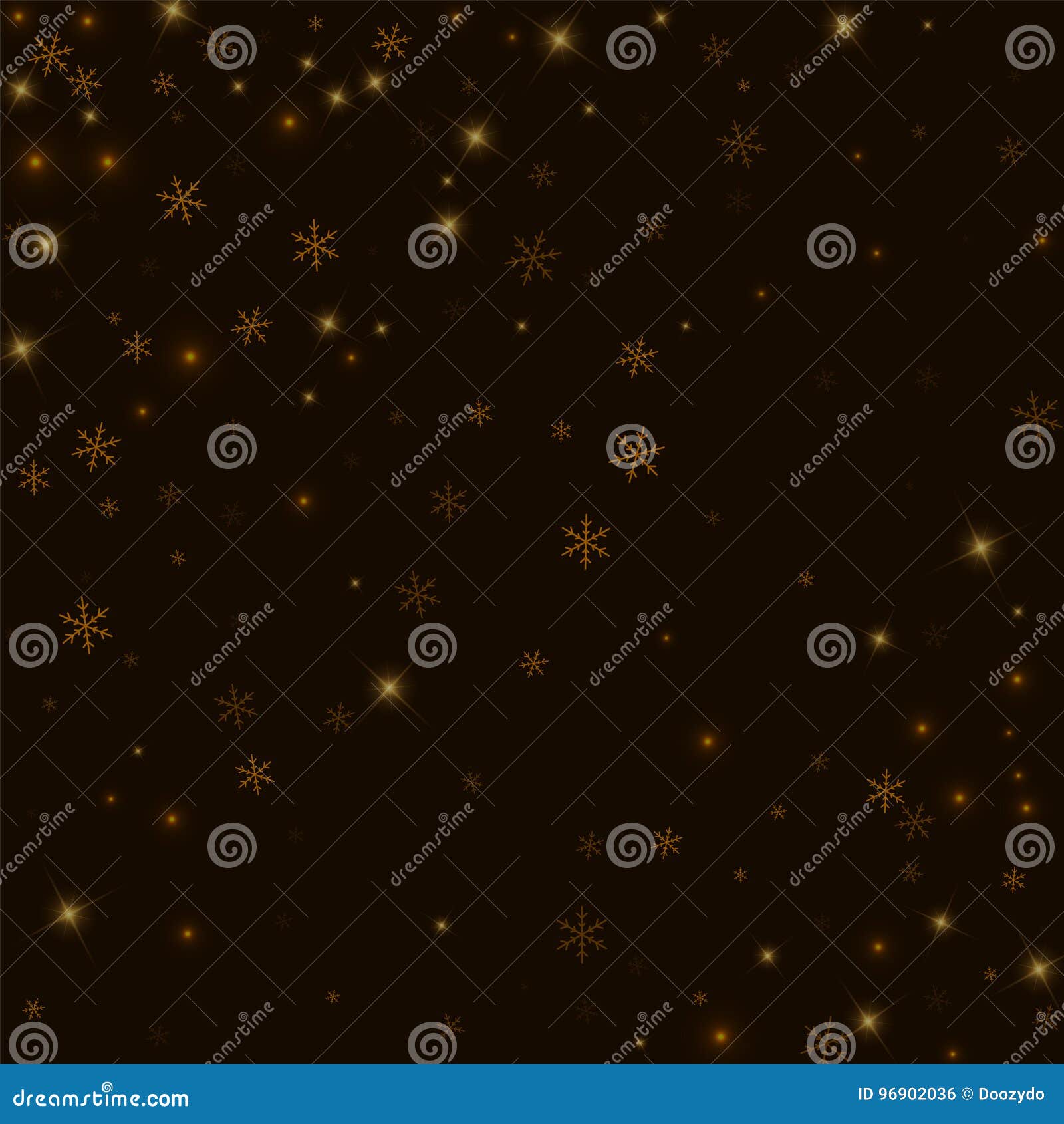 Sparse starry snow. stock vector. Illustration of abstract - 96902036