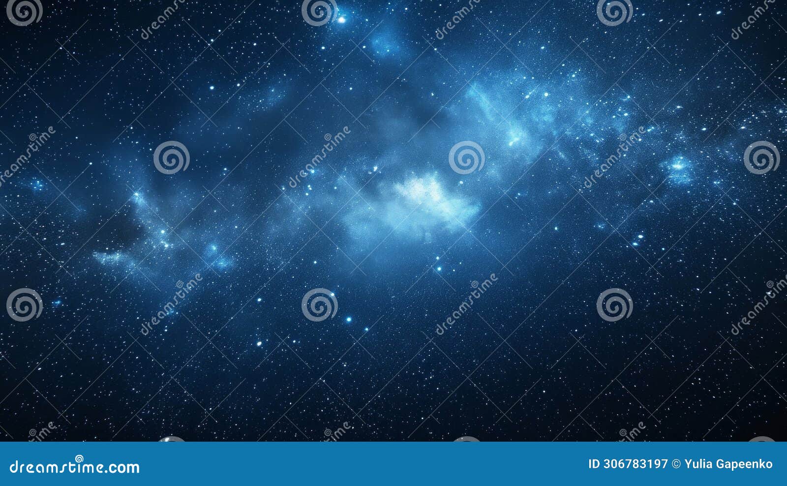 Sparse Stars and Constellations Twinkle in the Vastness of Space Stock ...
