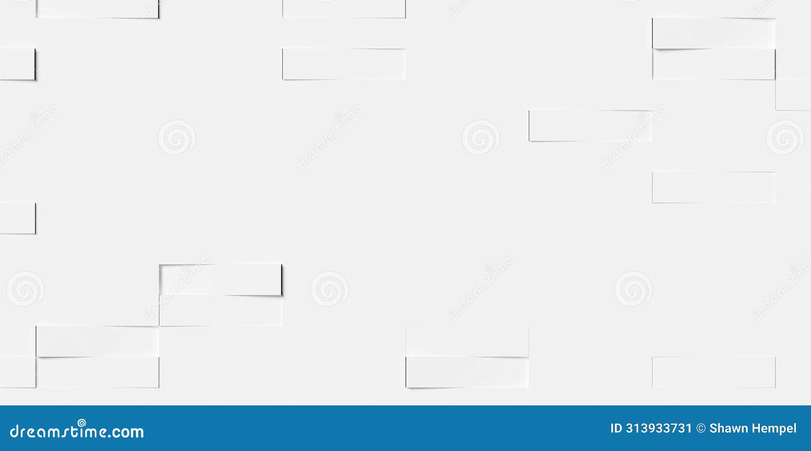 Horizontal Rotated White Offset Squares Or Sunburst Fan Geometry ...