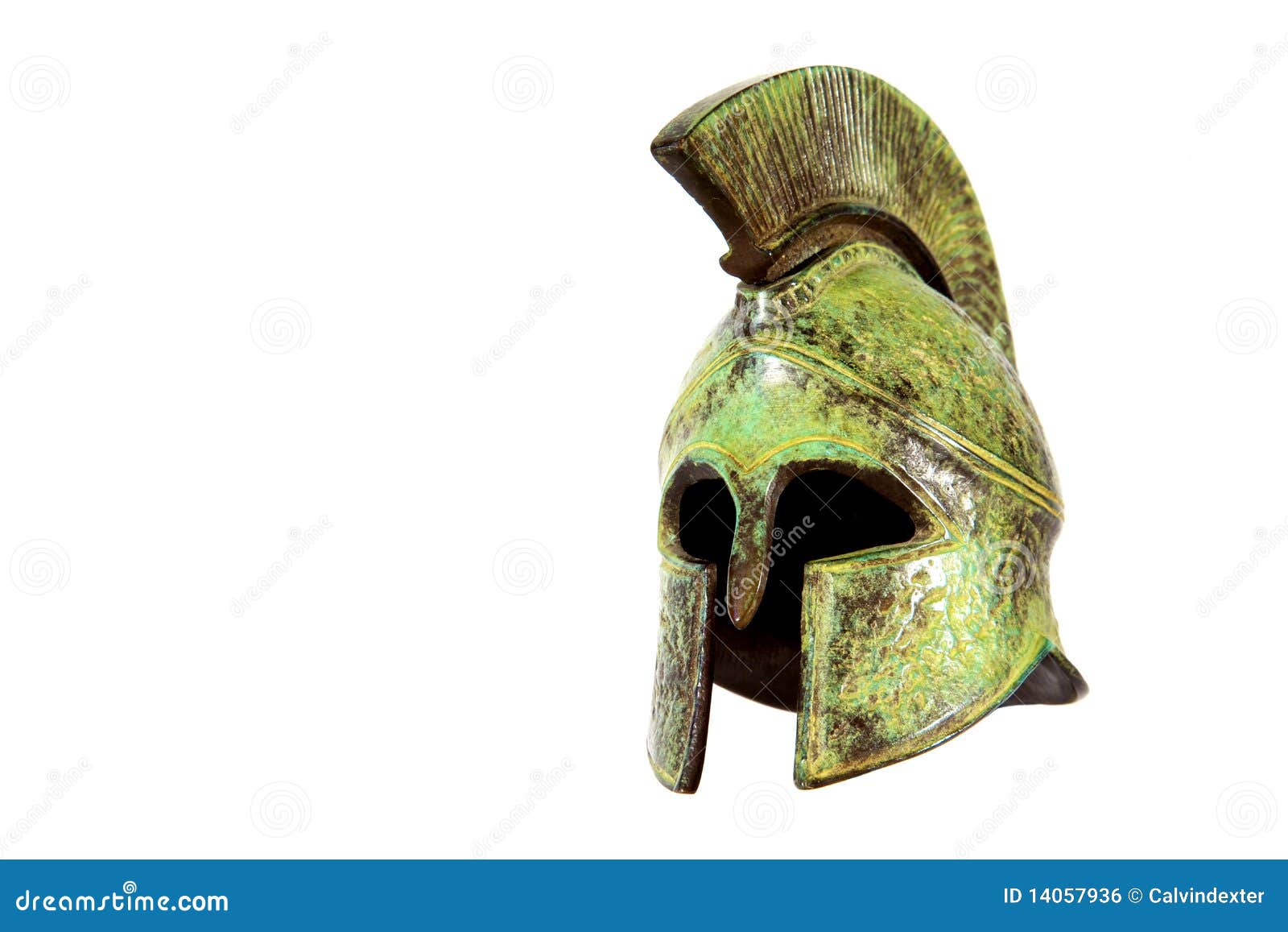 Spartan helmet stock photo. Image of head, isolated, historic - 14057936