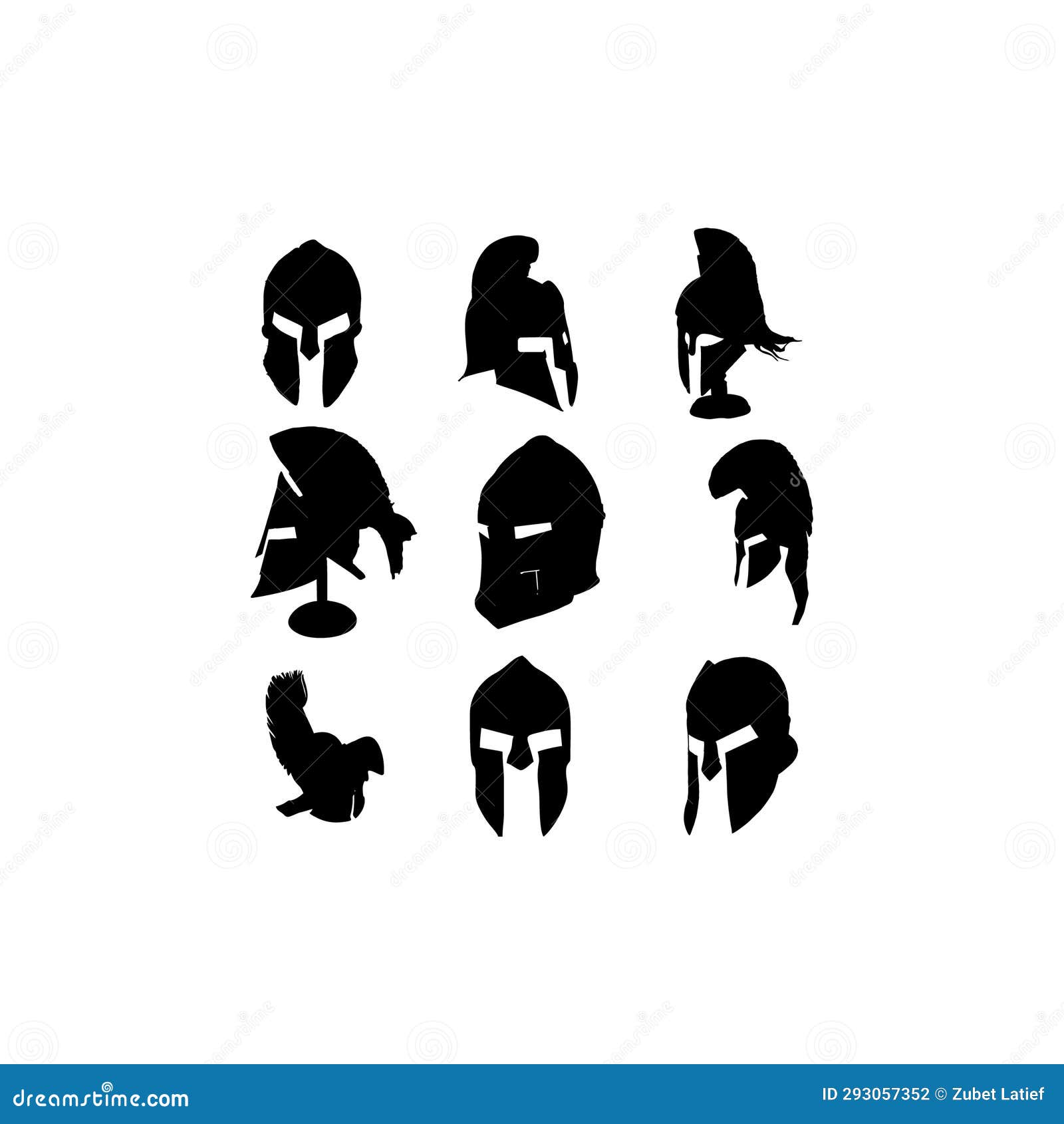 Spartan Army Formation Vector Illustration | CartoonDealer.com #141472766