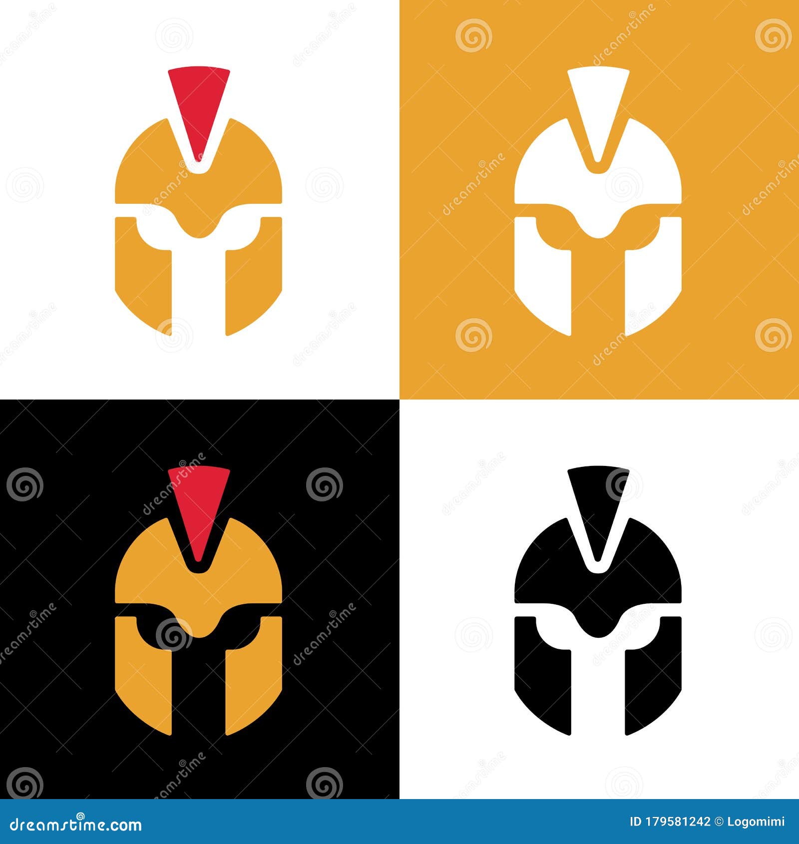 Spartan Helmet Front View, Gladiator Helmet Icon, Warrior Logo Design ...