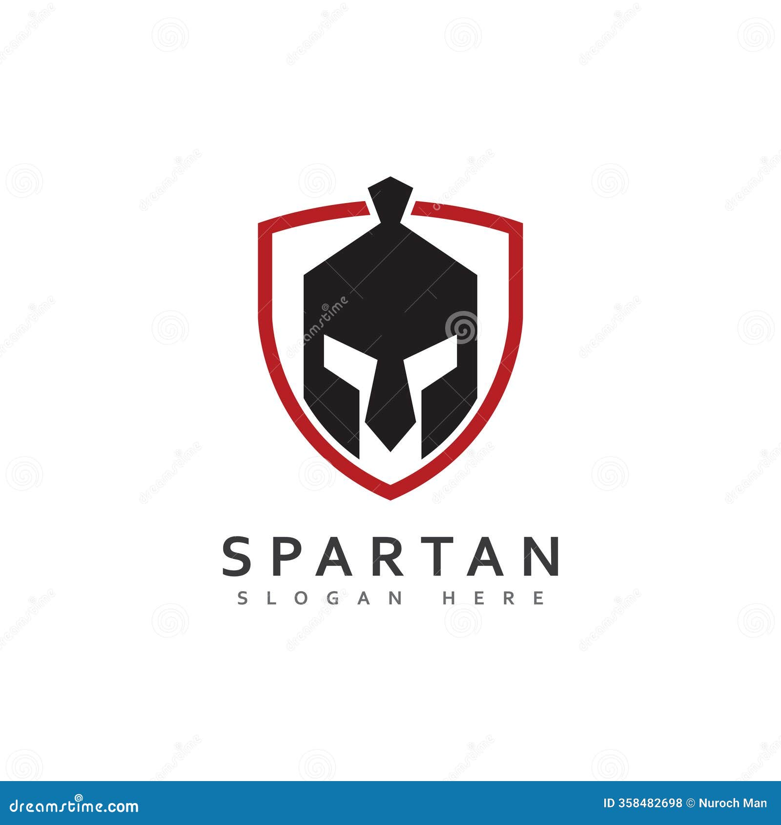 Spartan Logo Design Spartan Simple Creative Logo Vector Spartan Black ...