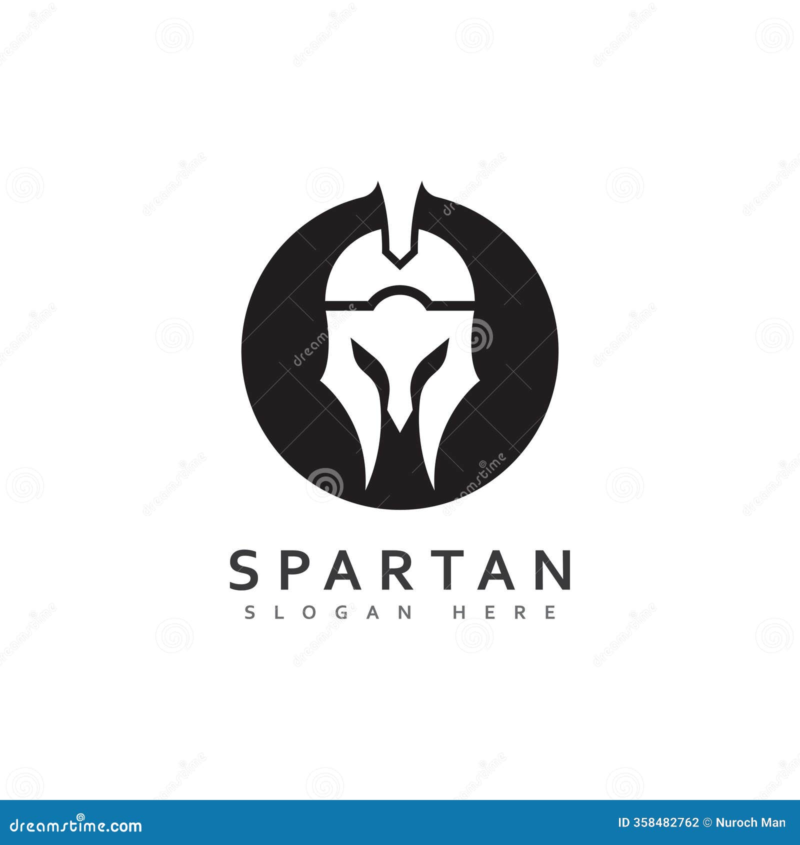 Spartan Logo Design Spartan Simple Creative Logo Vector Spartan Black ...