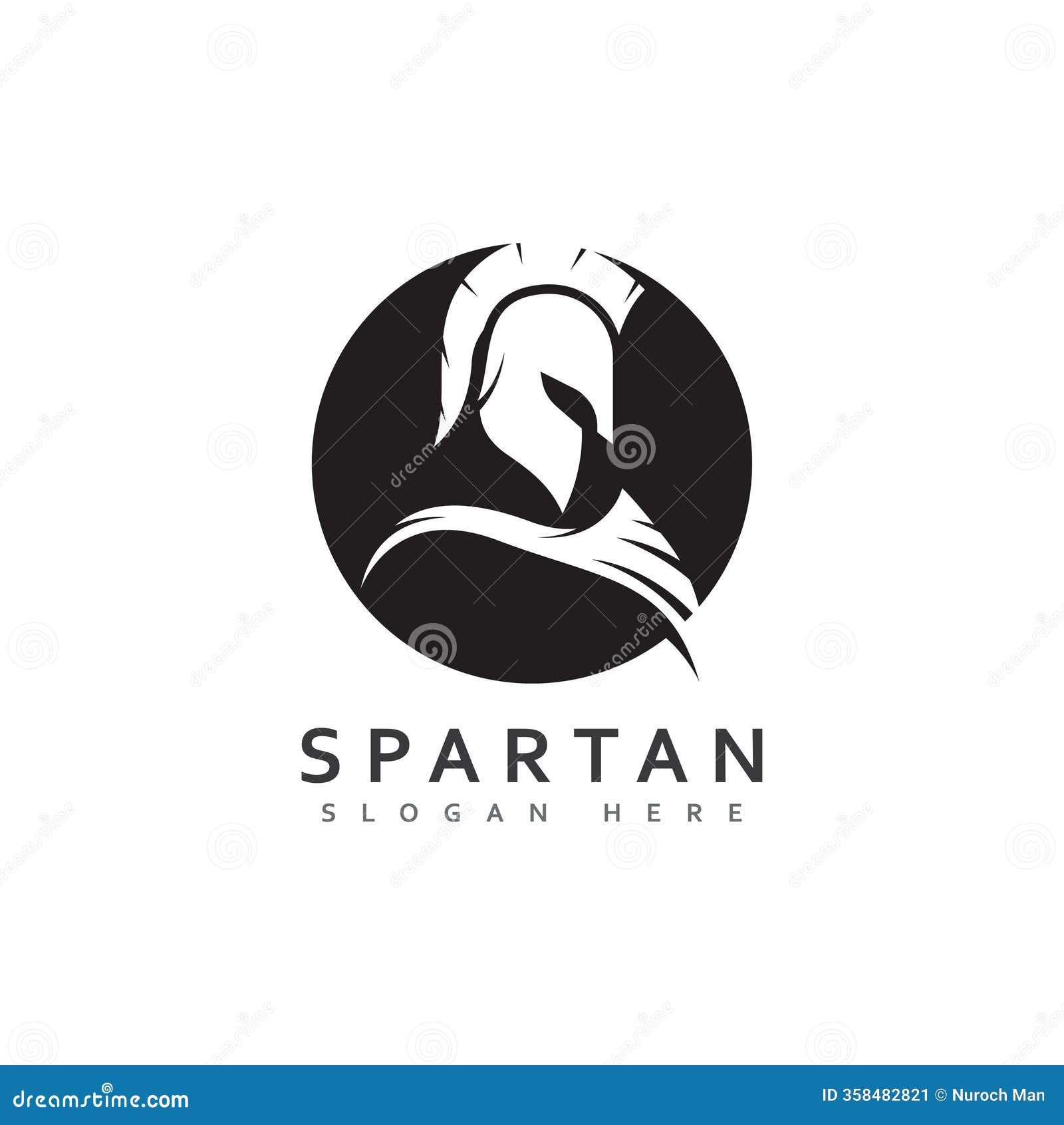 Spartan Logo Design Spartan Simple Creative Logo Vector Spartan Black ...