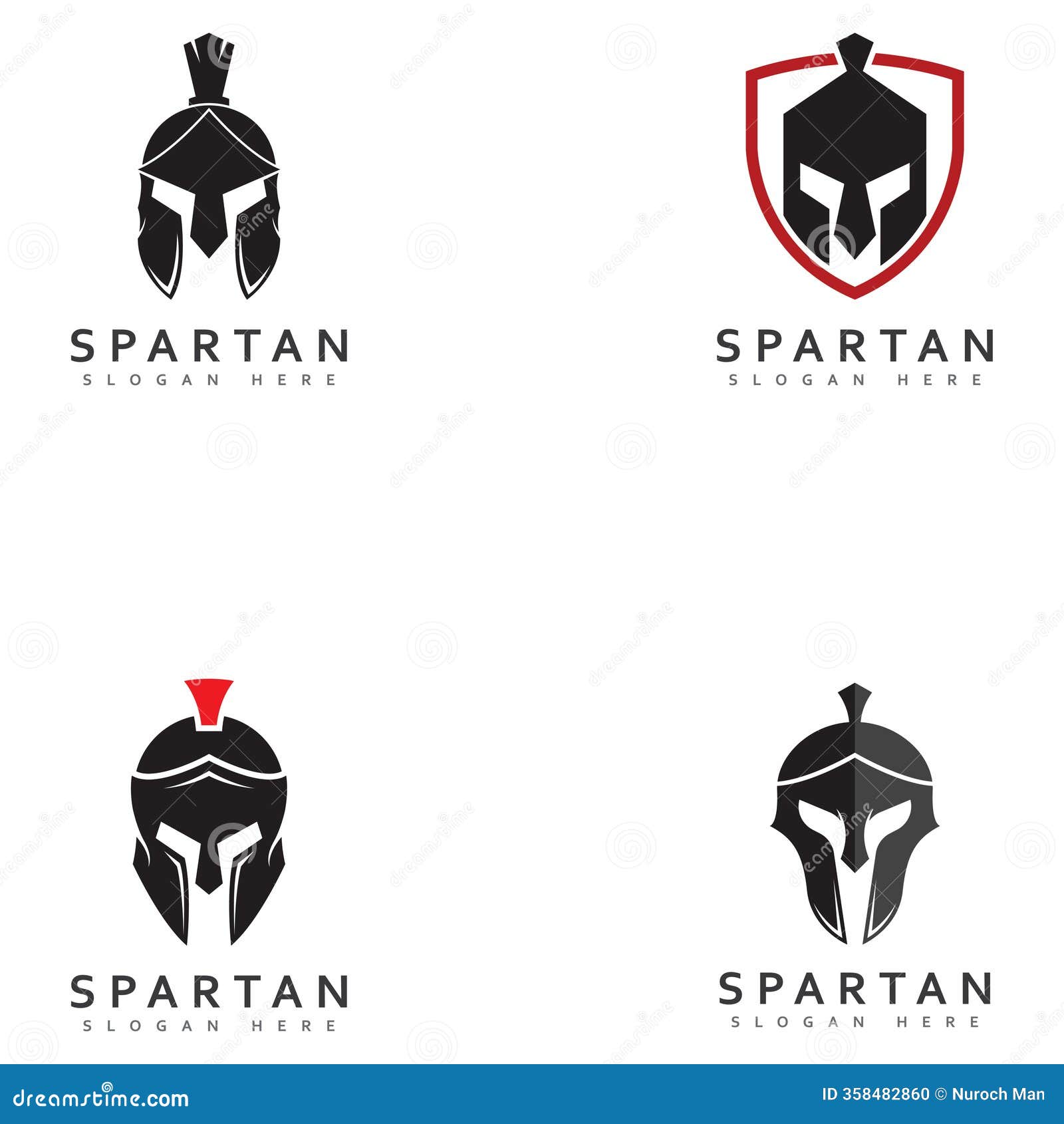 Spartan Logo Design Spartan Simple Creative Logo Vector Spartan Black ...