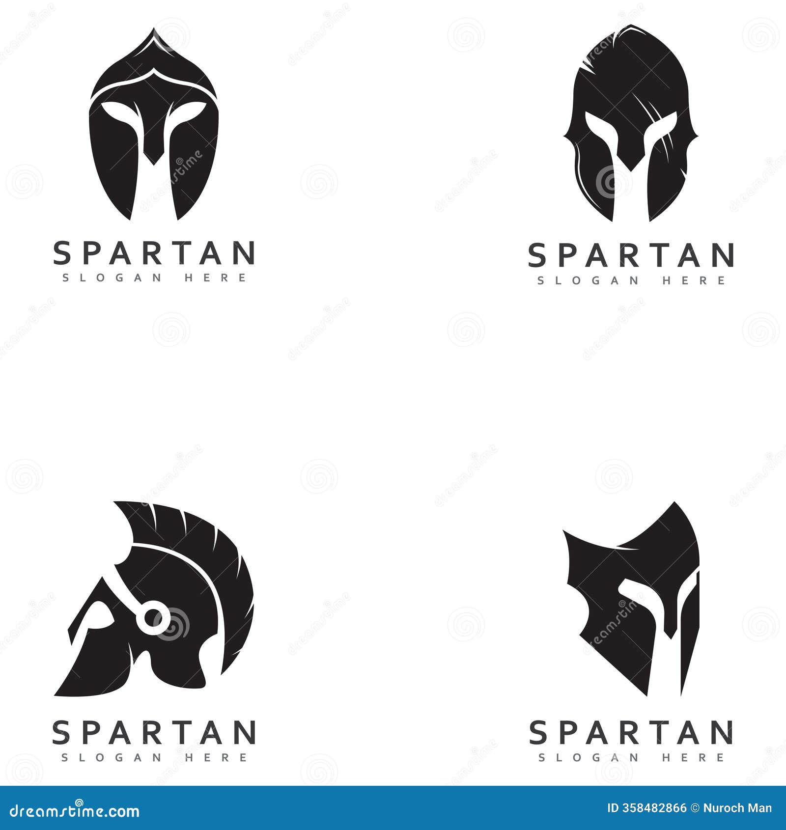 Spartan Logo Design Spartan Simple Creative Logo Vector Spartan Black ...