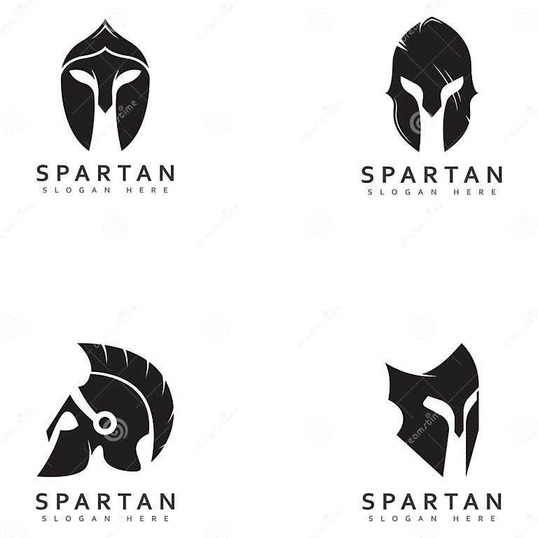 Spartan Logo Design Spartan Simple Creative Logo Vector Spartan Black ...