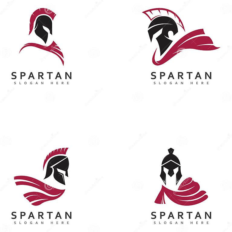 Spartan Logo Design Spartan Simple Creative Logo Vector Spartan Black ...