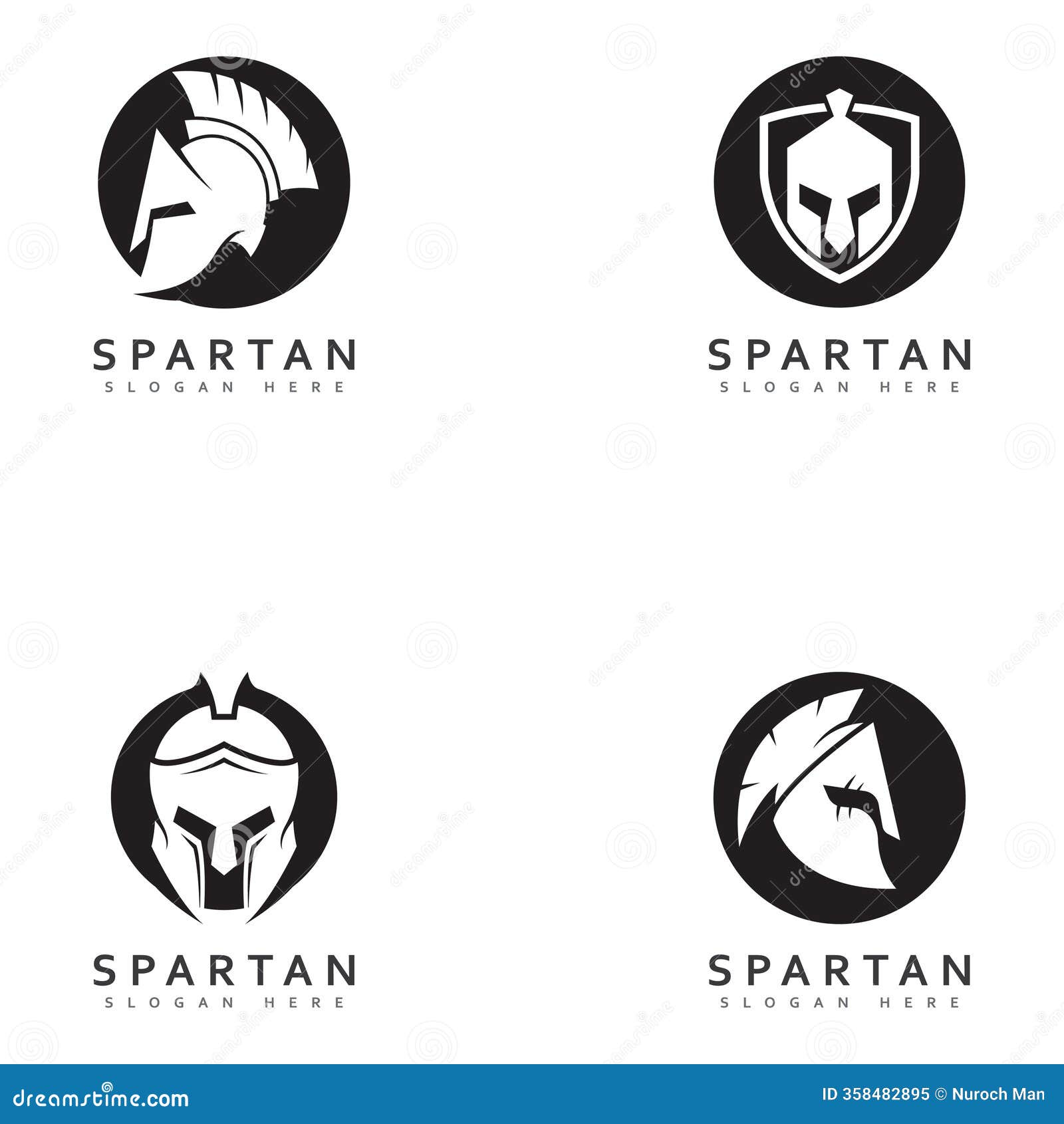 Spartan Logo Design Spartan Simple Creative Logo Vector Spartan Black ...