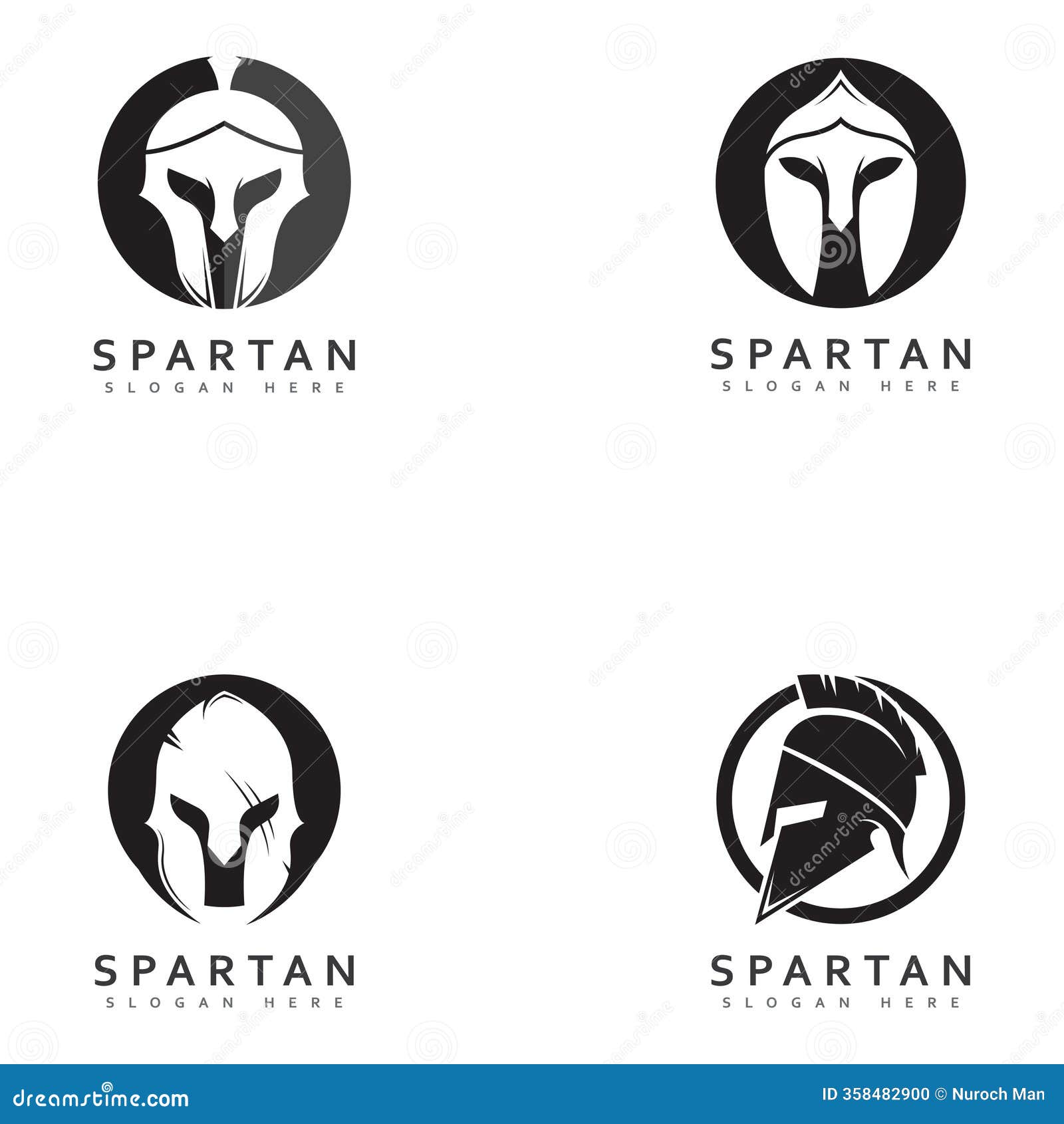 Spartan Logo Design Spartan Simple Creative Logo Vector Spartan Black ...