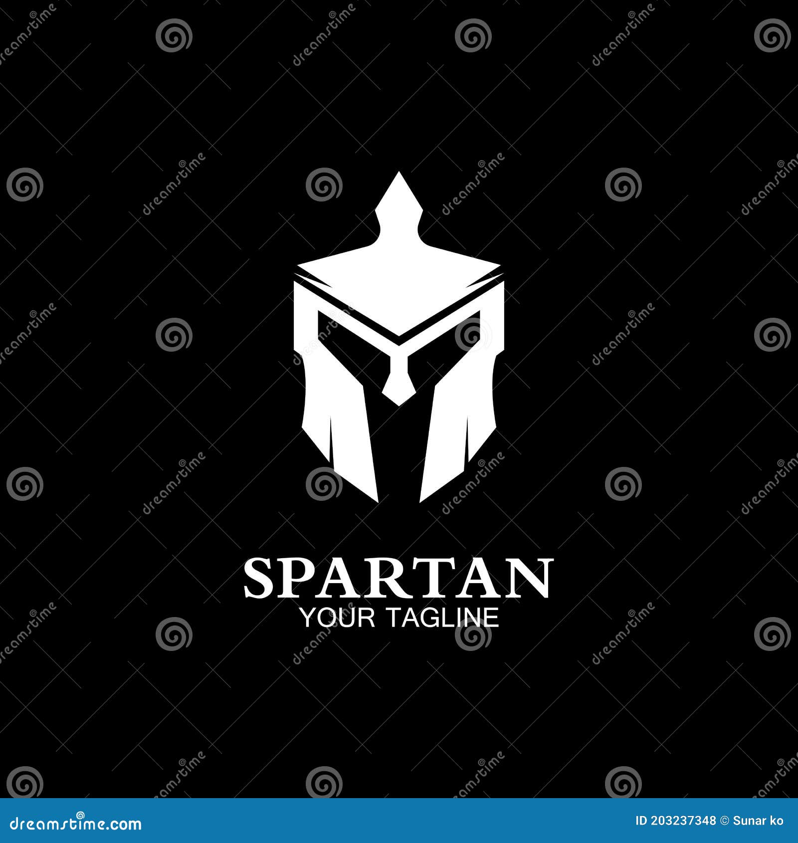 Spartan Logo Icon Designs Vector Stock Vector - Illustration of graphic ...