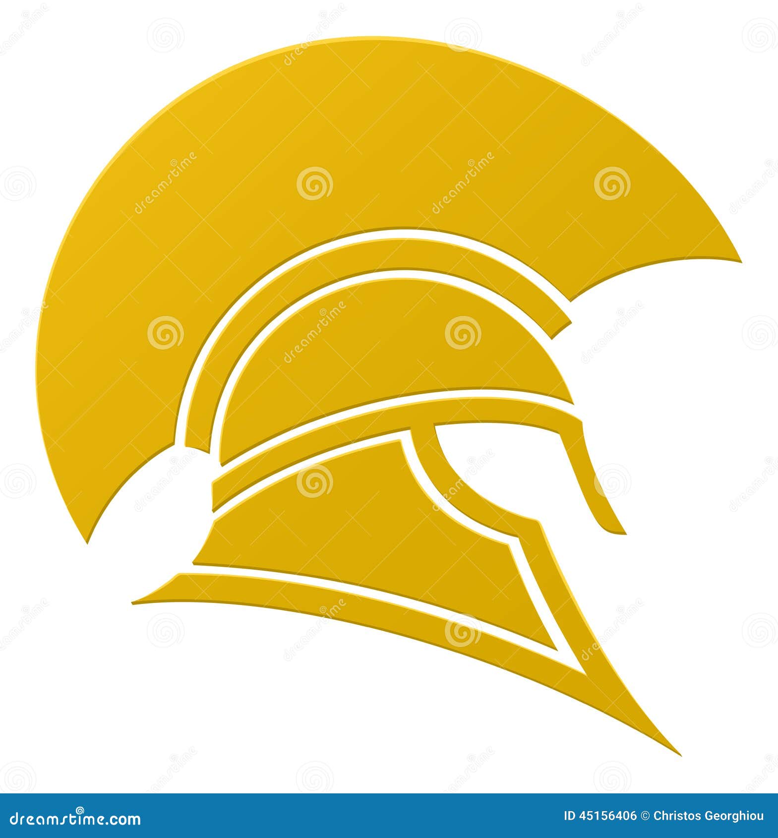 Spartan or Trojan Helmet Icon Stock Vector - Illustration of ancient ...