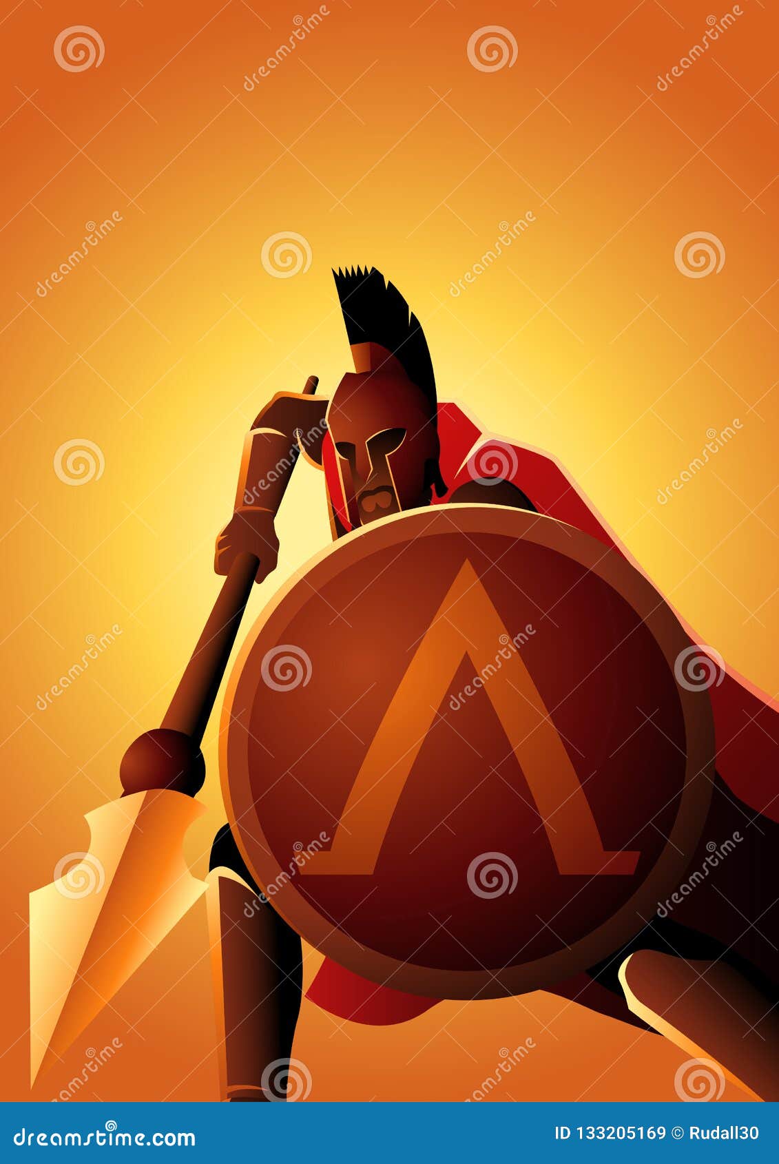 Spartan Spirit. Symbol, Logo. Cartoon Vector | CartoonDealer.com #94756213
