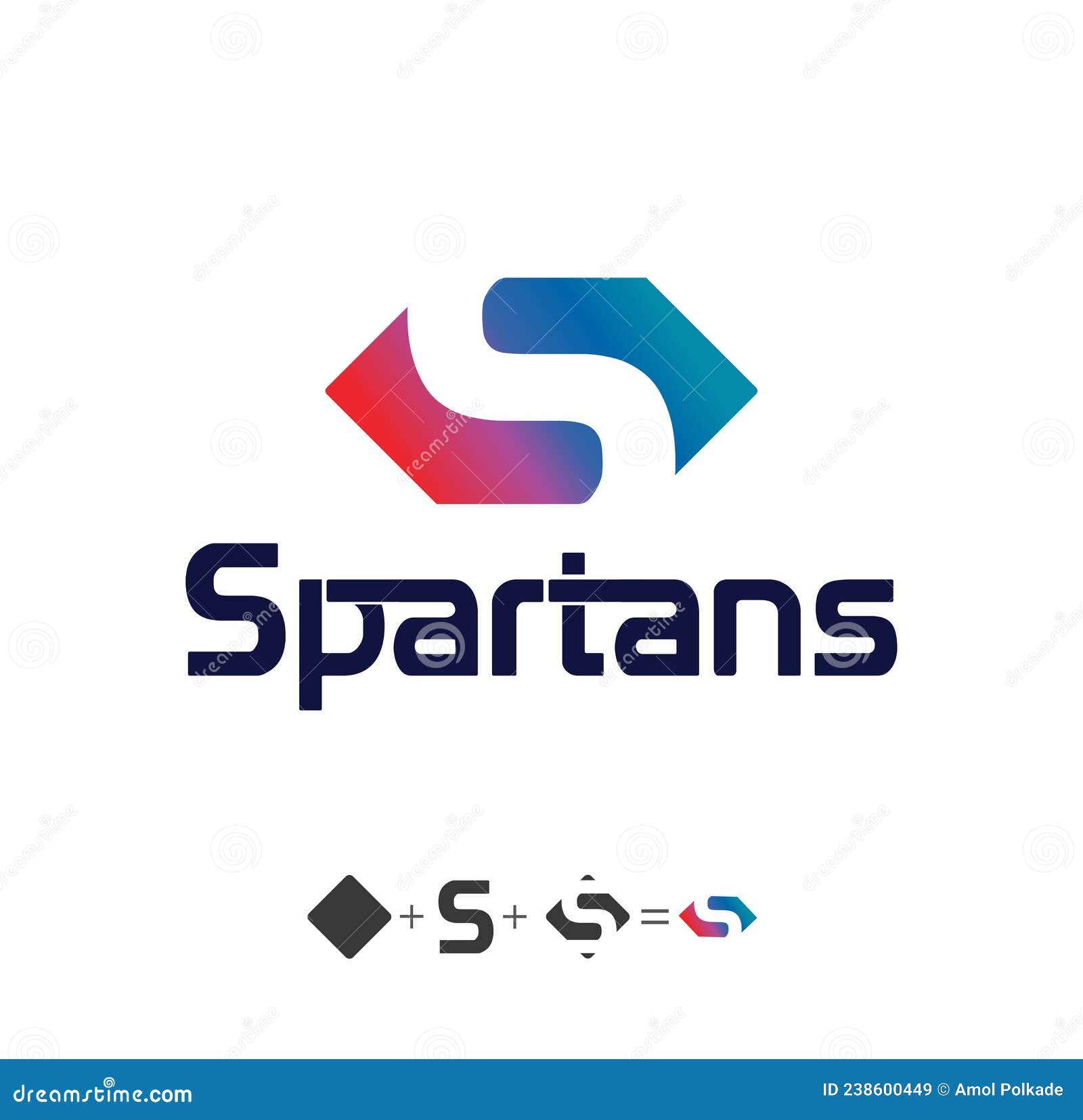 Spartans Brand Icon. Spartans Company Symbol Stock Vector ...