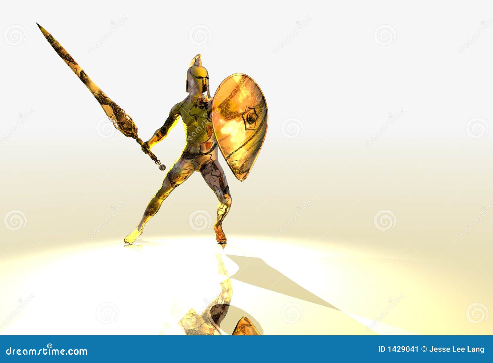 Spartiate illustration stock. Illustration du soldat, épée - 1429041