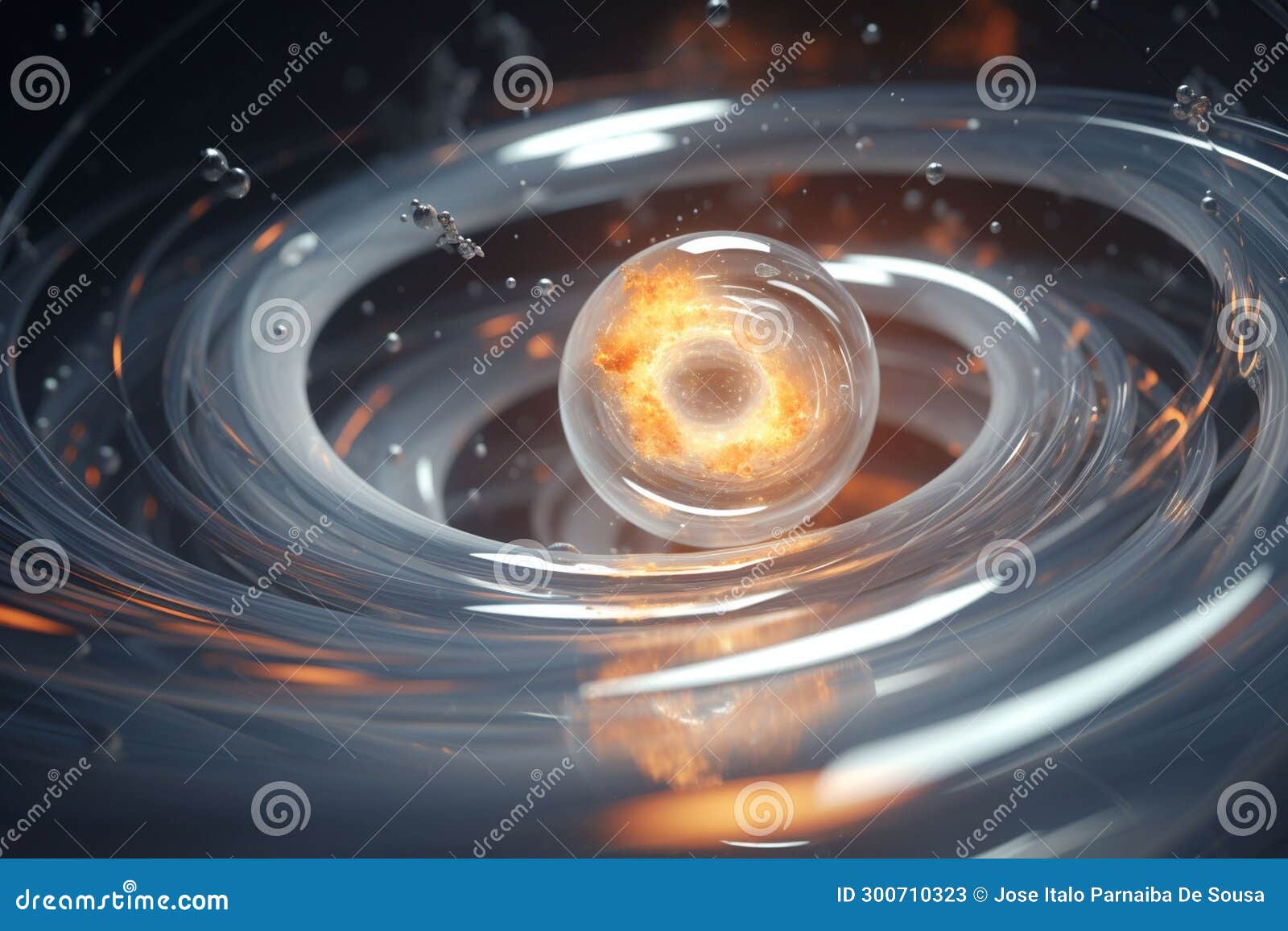 Spatial Dimensions Development With Black Points Cartoon Vector ...