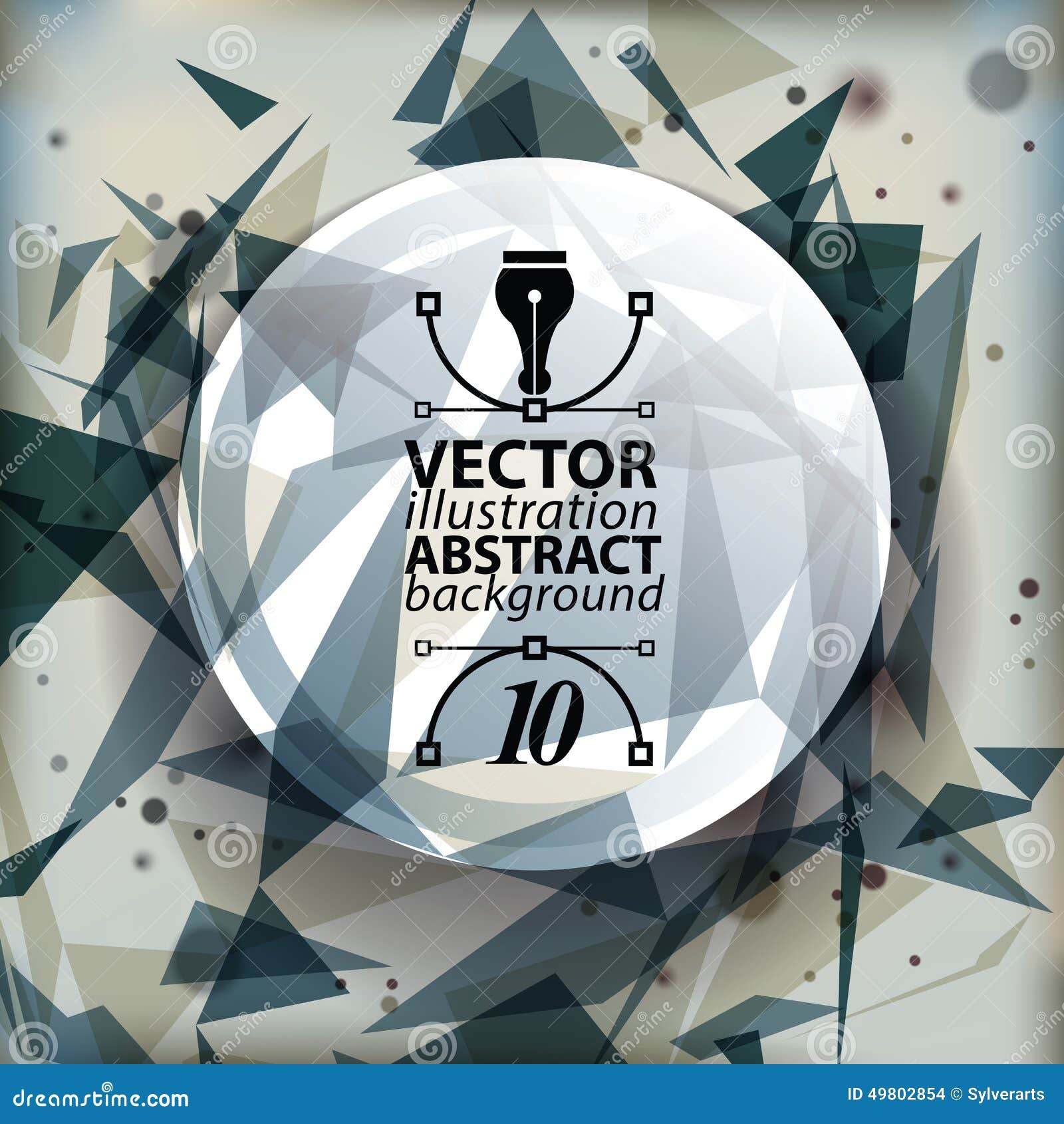 Spatial Vector Digital Eps10 Backdrop. Dimensional Technology ...